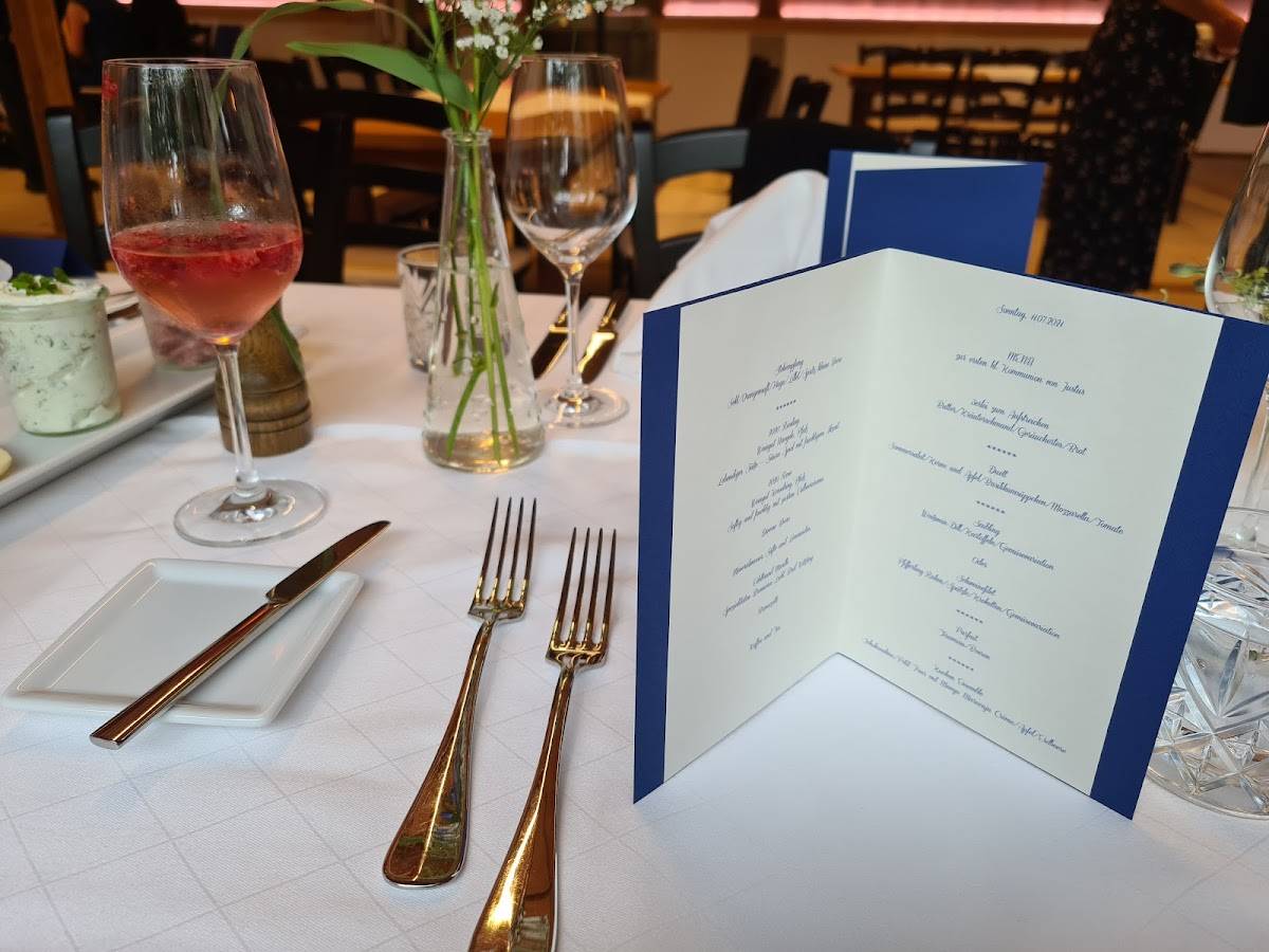 Menu au Gasthof „zur Walba“ restaurant, Pentling