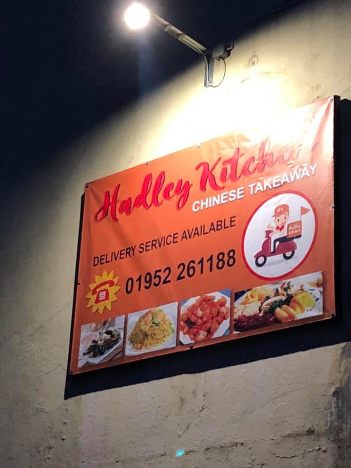 Menu at Hadley Kitchen Chinese Take away fast food, Telford