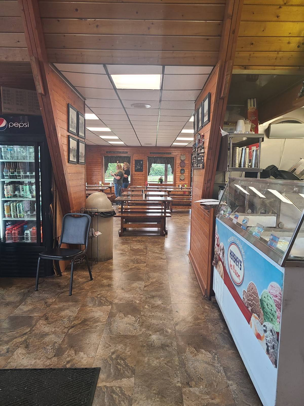 Menu at Halls Station Sub Shop restaurant, Muncy