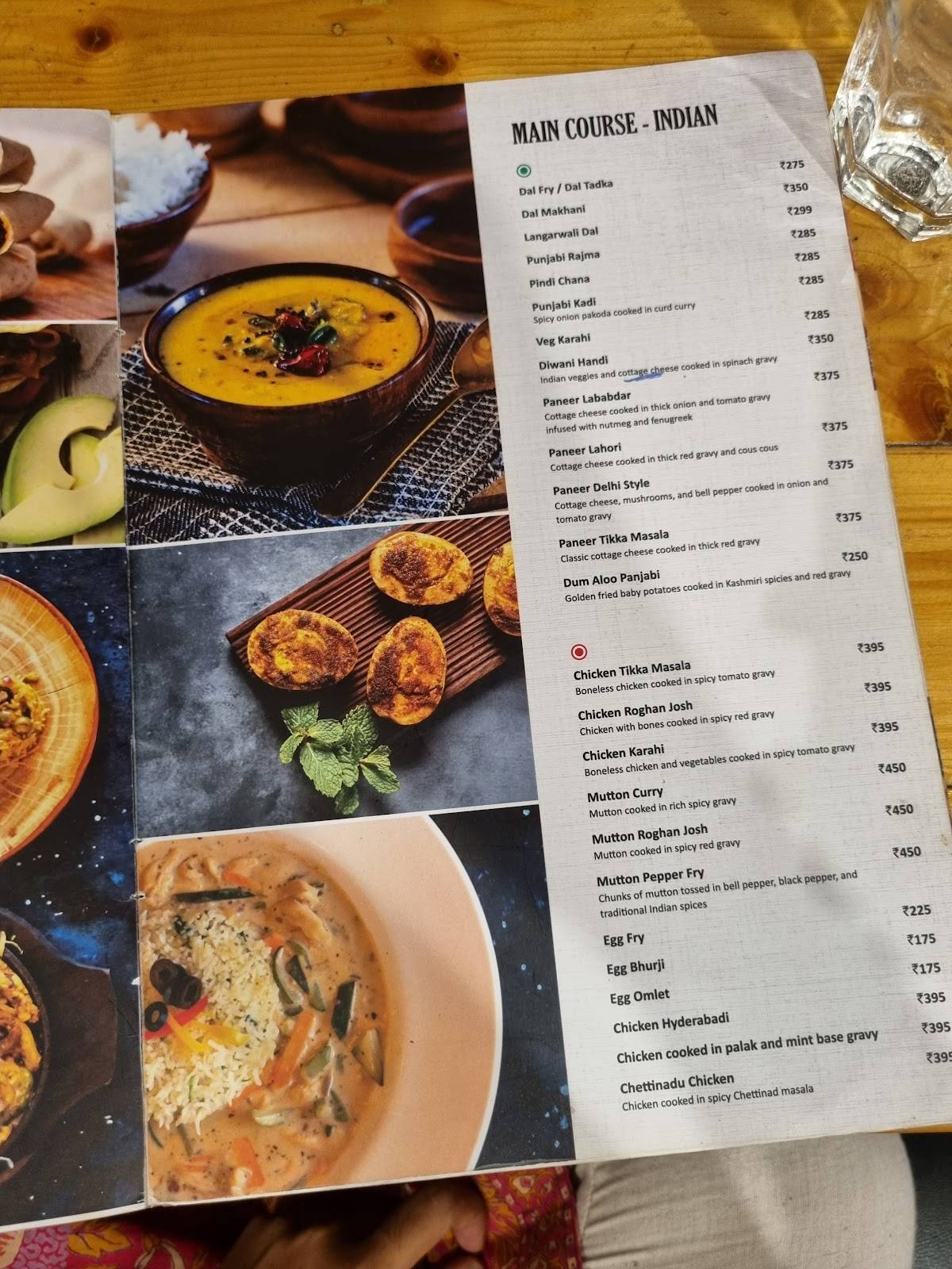 Menu at Hola Restaurante, Chennai, 290, Citadine Hotel, Rajiv Gandhi ...