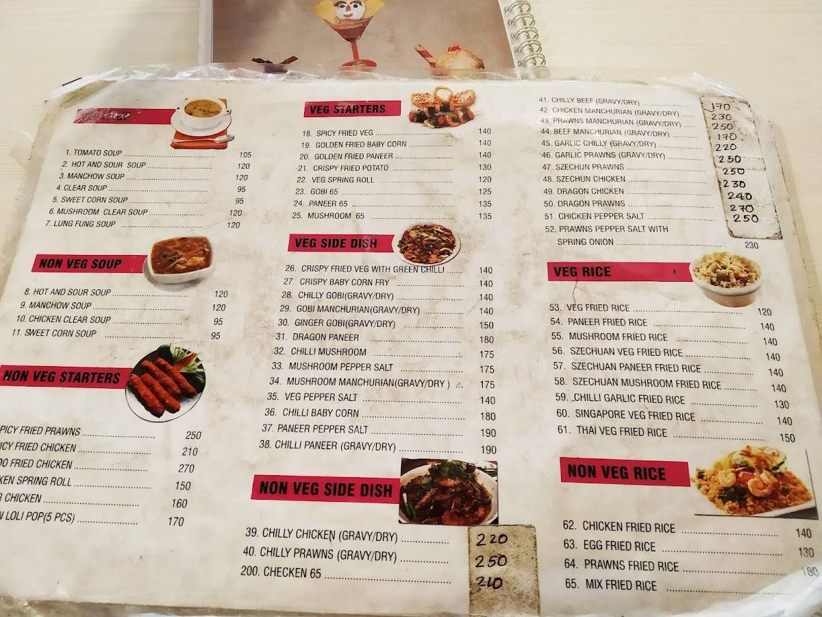 Menu at Igloo Ice Cream Parlour, Kannur