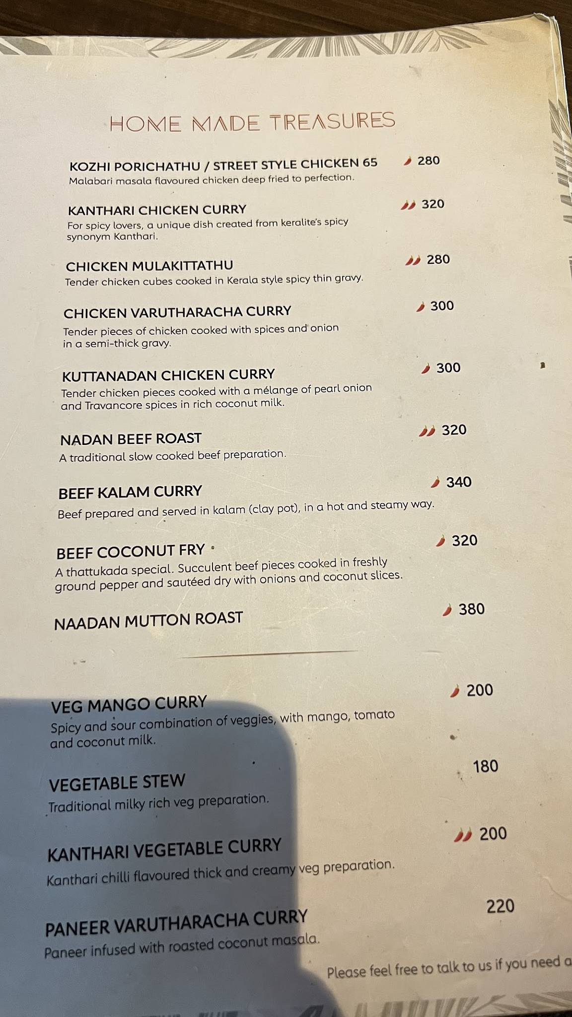 Menu at Imperial Kitchen - Venpalavattom, Thiruvananthapuram