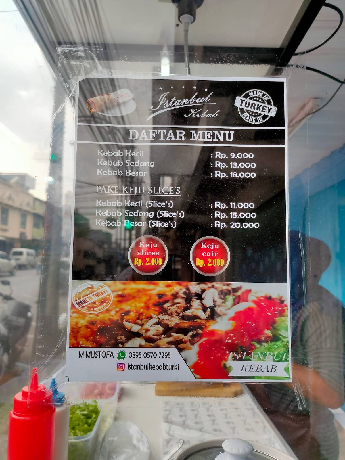 Menu at Istanbul Kebab by Mustofa Cabang Gardujati, Bandung