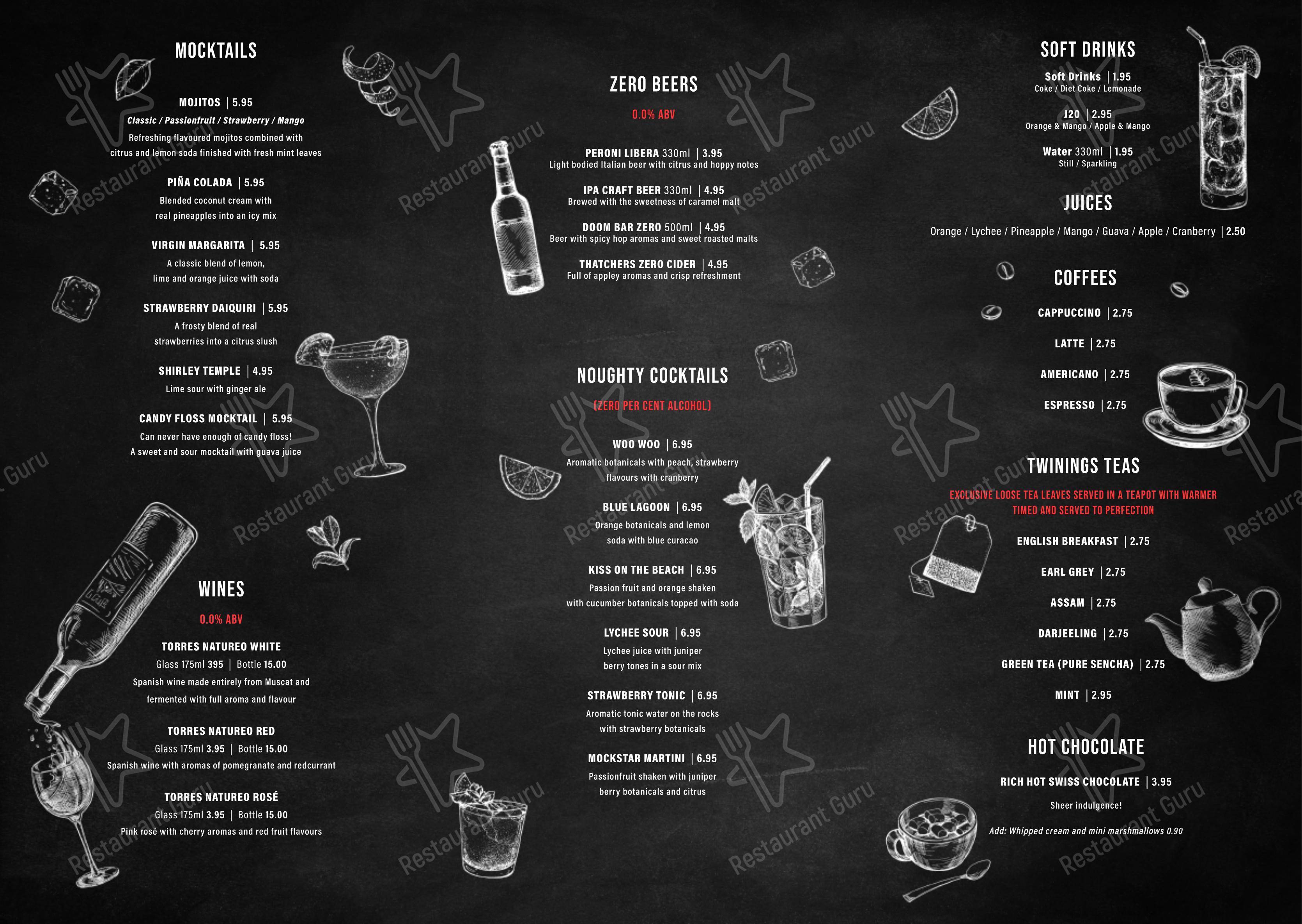 Menu at Jpingo's Flame Grill Steakhouse Pizza Nottingham, Nottingham