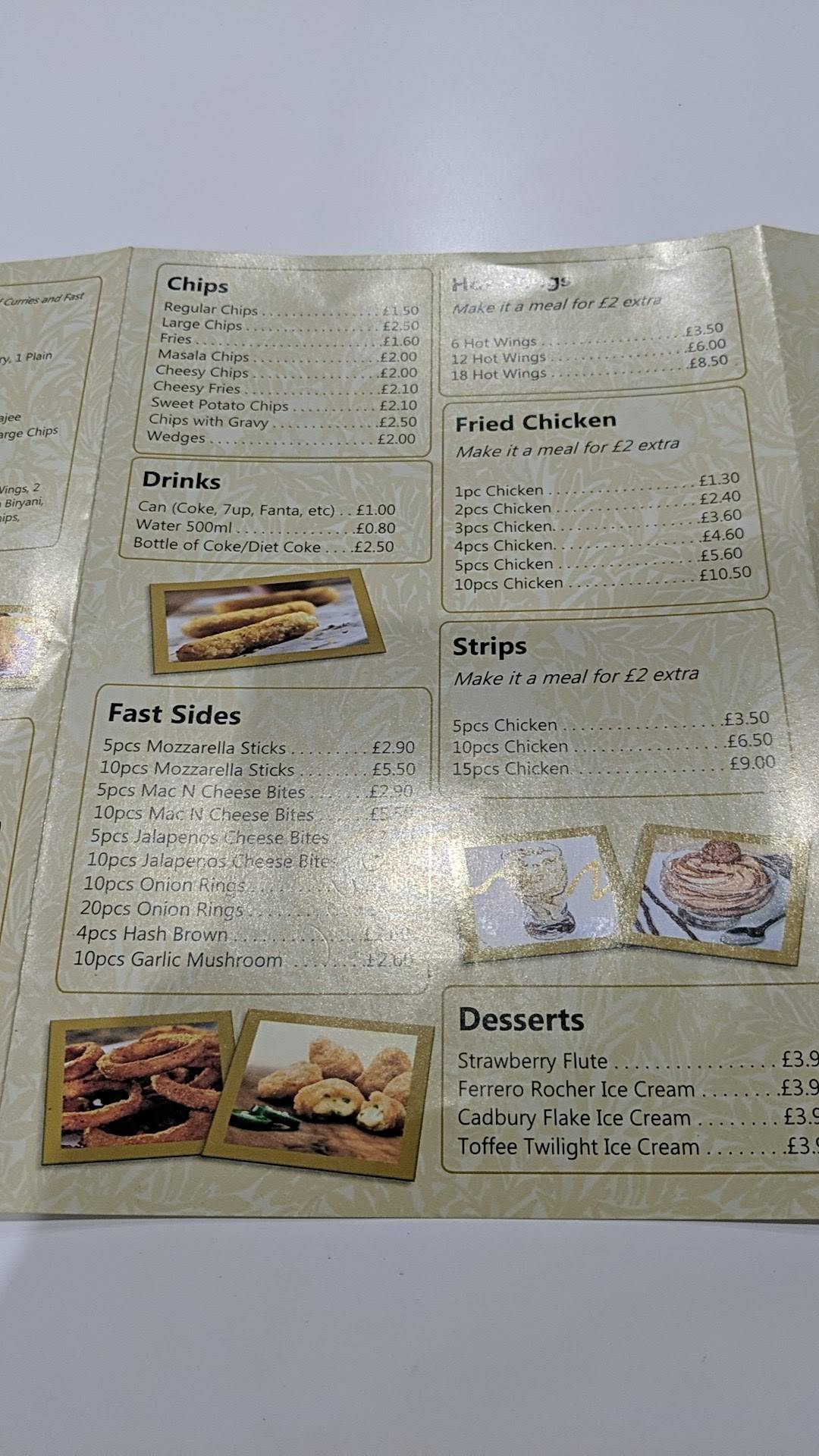 Menu at Jumuna Kebab & Balti House restaurant, Wellingborough