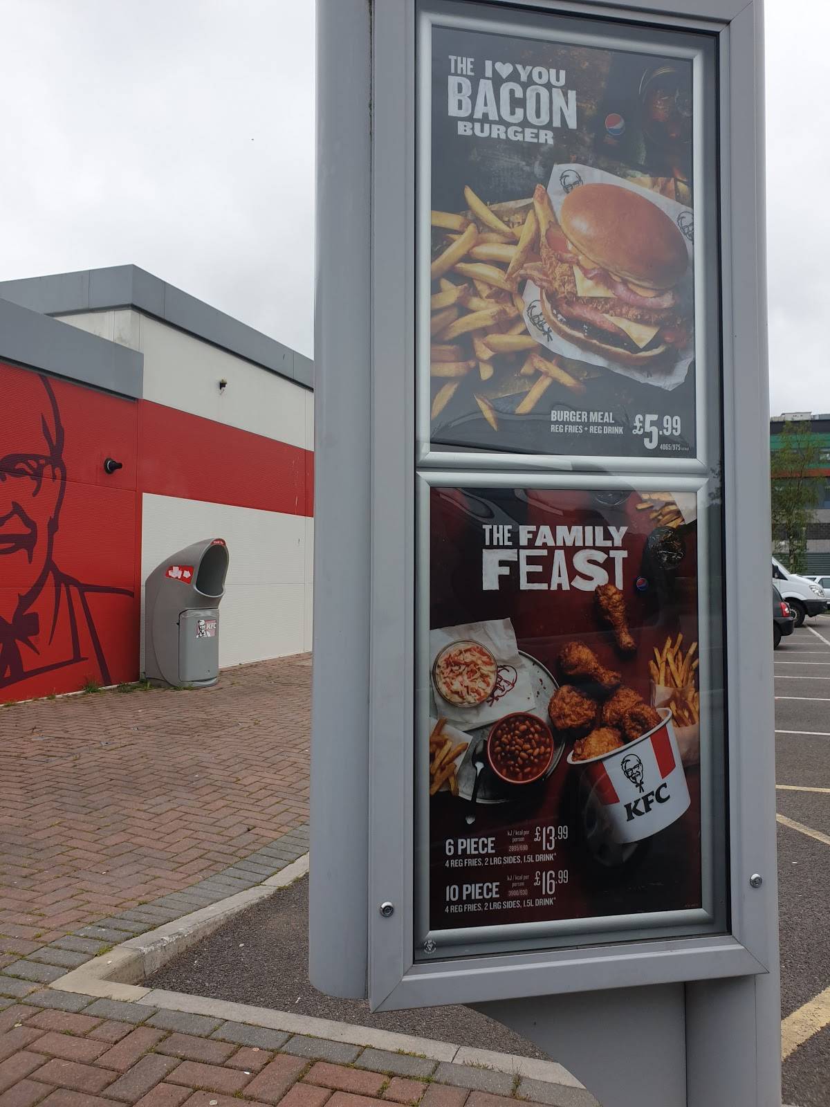 Menu at KFC Cardiff - Nant Garw restaurant, Cardiff, Cefn Coed Parc