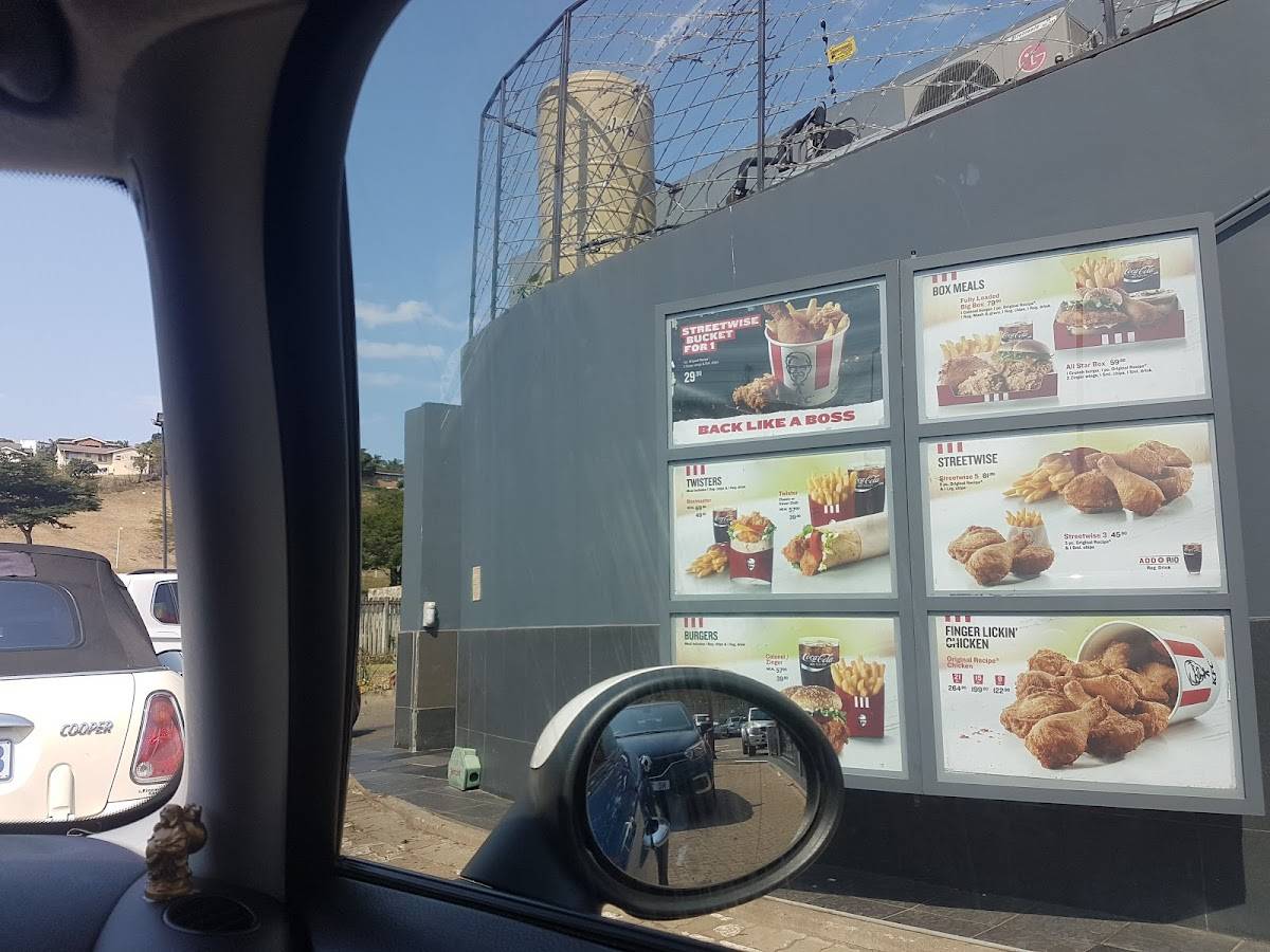 Menu at KFC Newlands restaurant, Durban, Newlands Shopping Centre