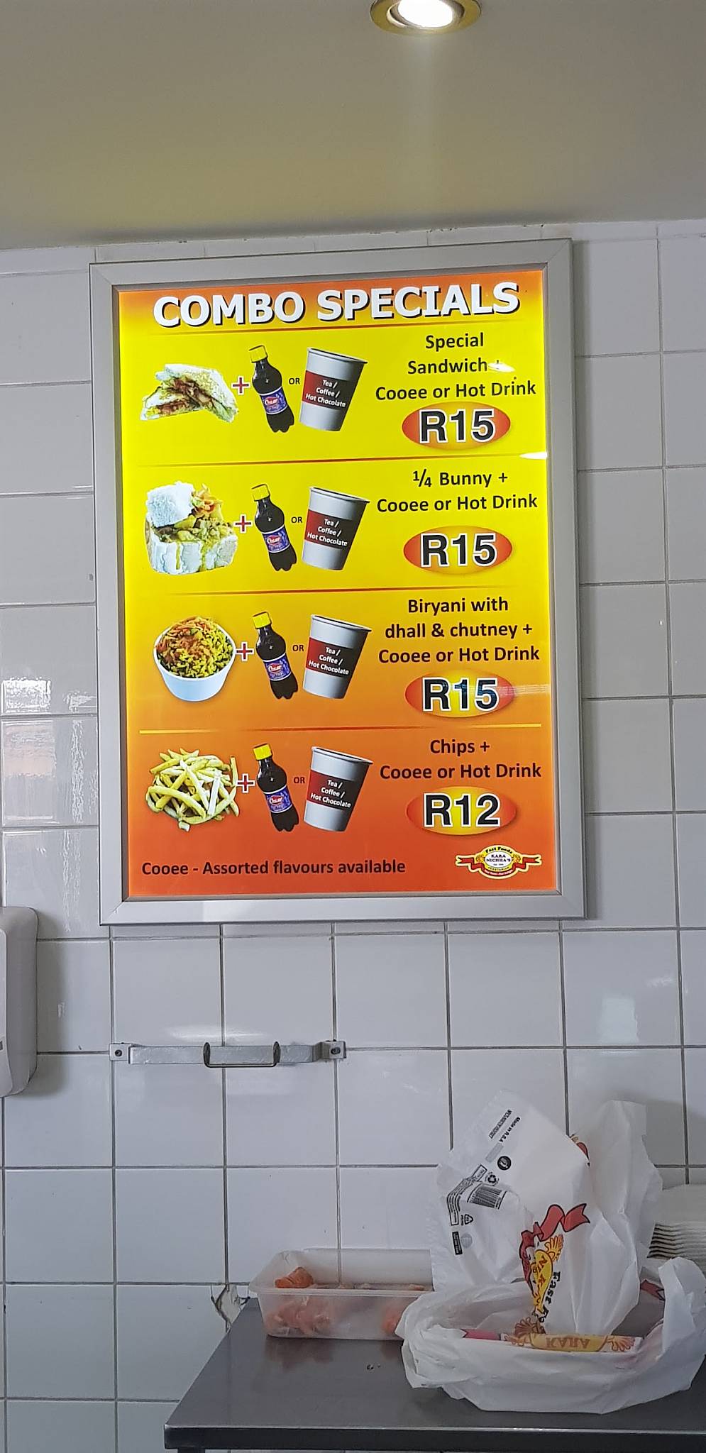 Menu at Kara Nichha's Midrand restaurant, Midrand