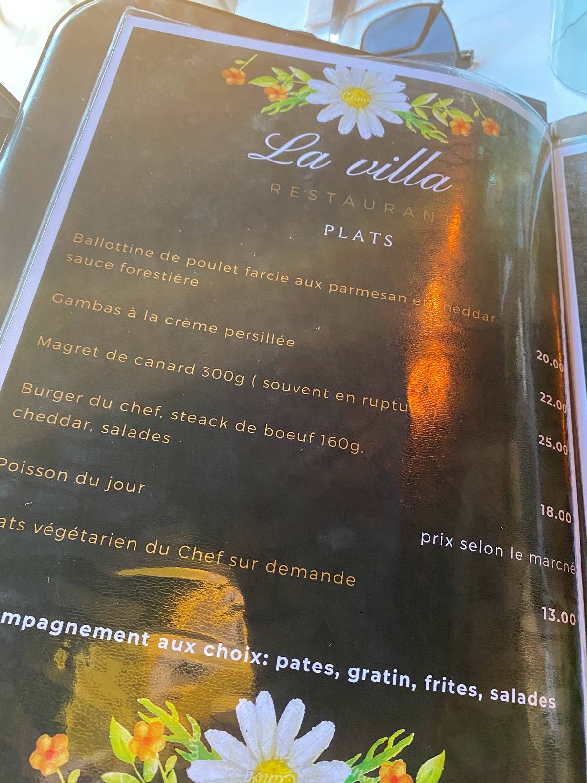 Menu au La Villa Restaurant, Toulouse