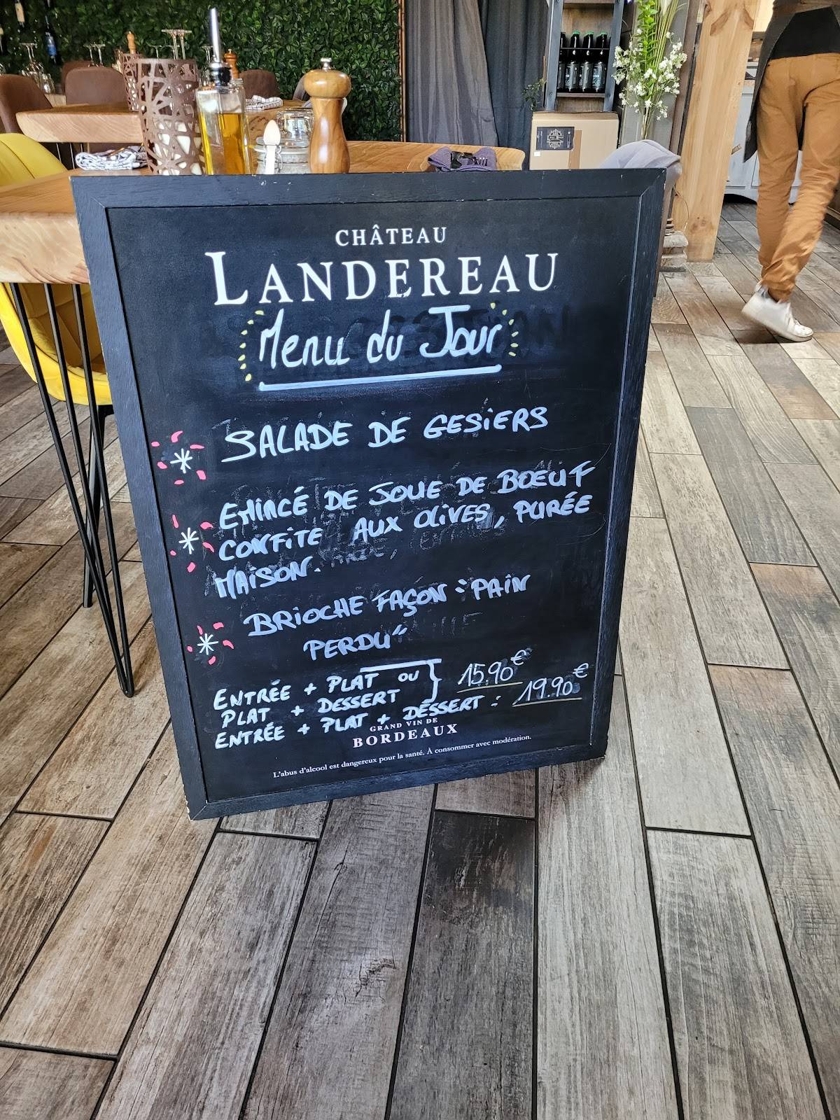 Menu au Le Recoin restaurant, Arès