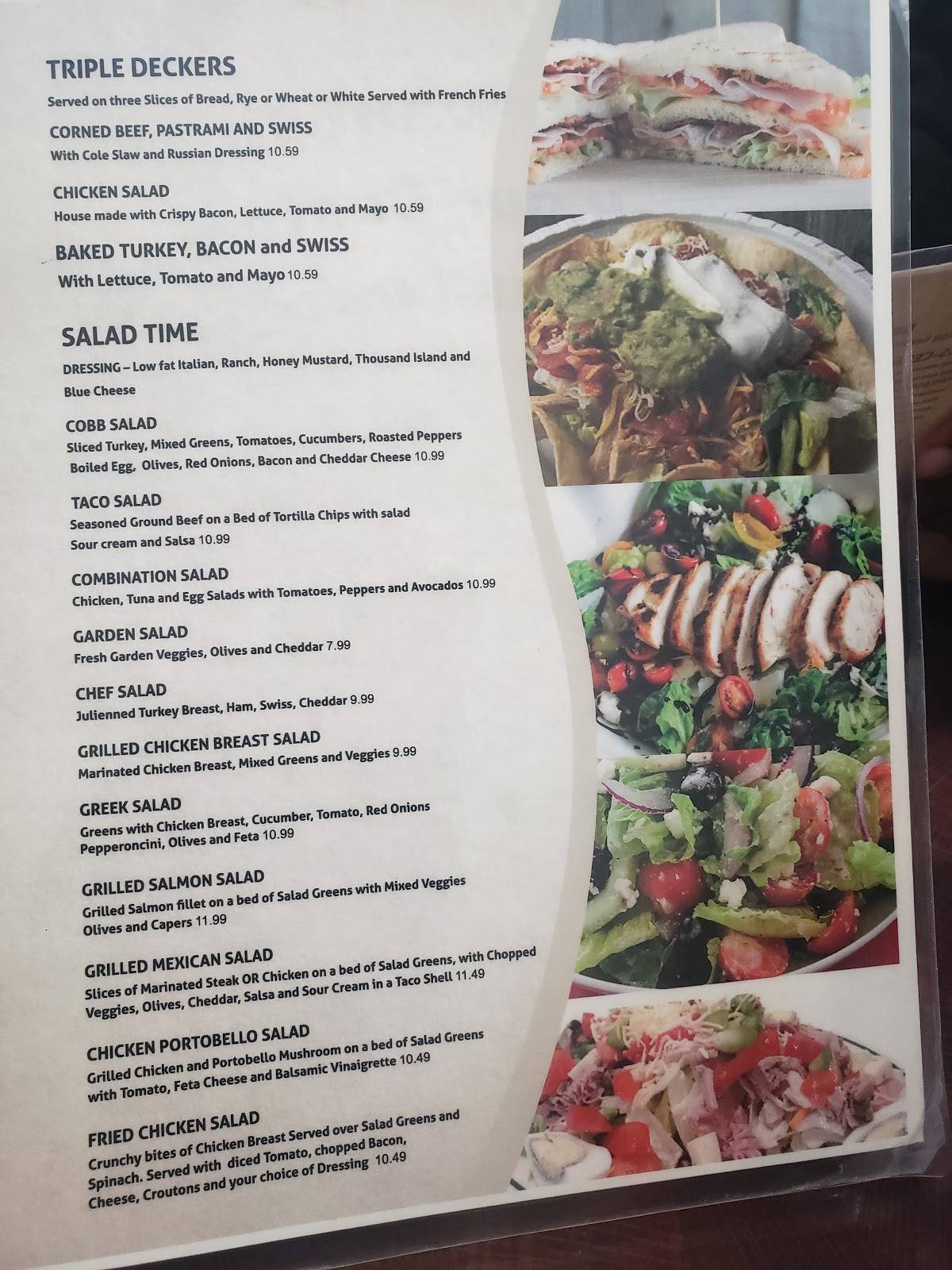 Menu at Nancy's Kitchen restaurant, Leisure World