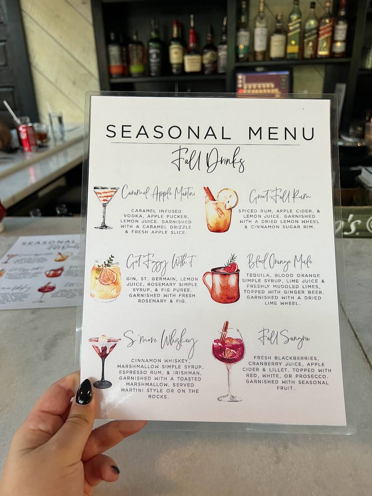 Menu at Local Station pub & bar, Braselton