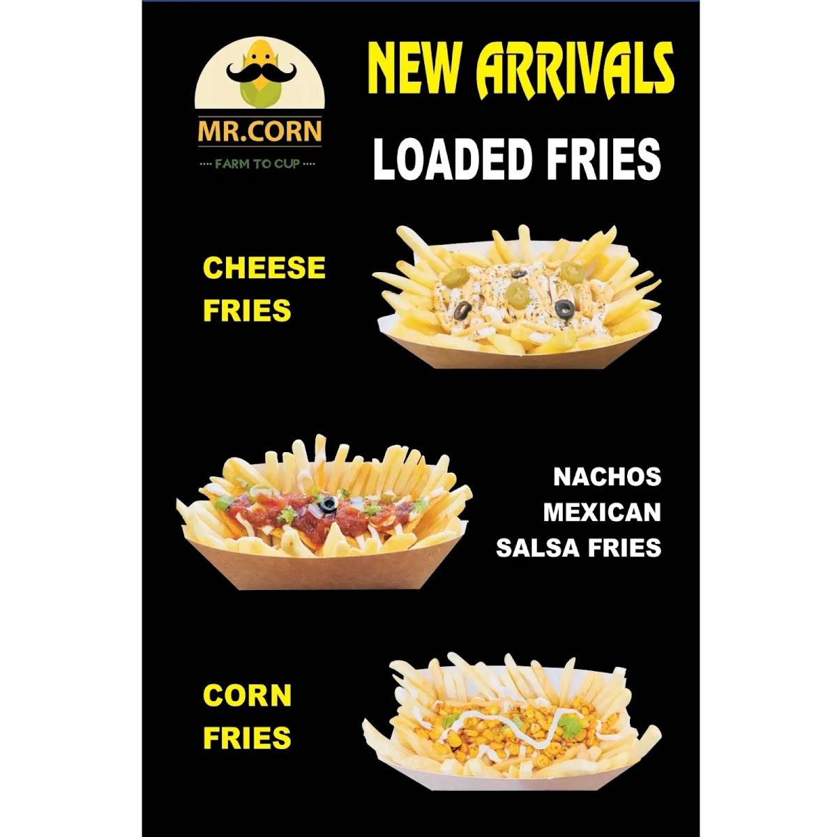 Menu at MR.CORN, Noida, The Great India Place Mall