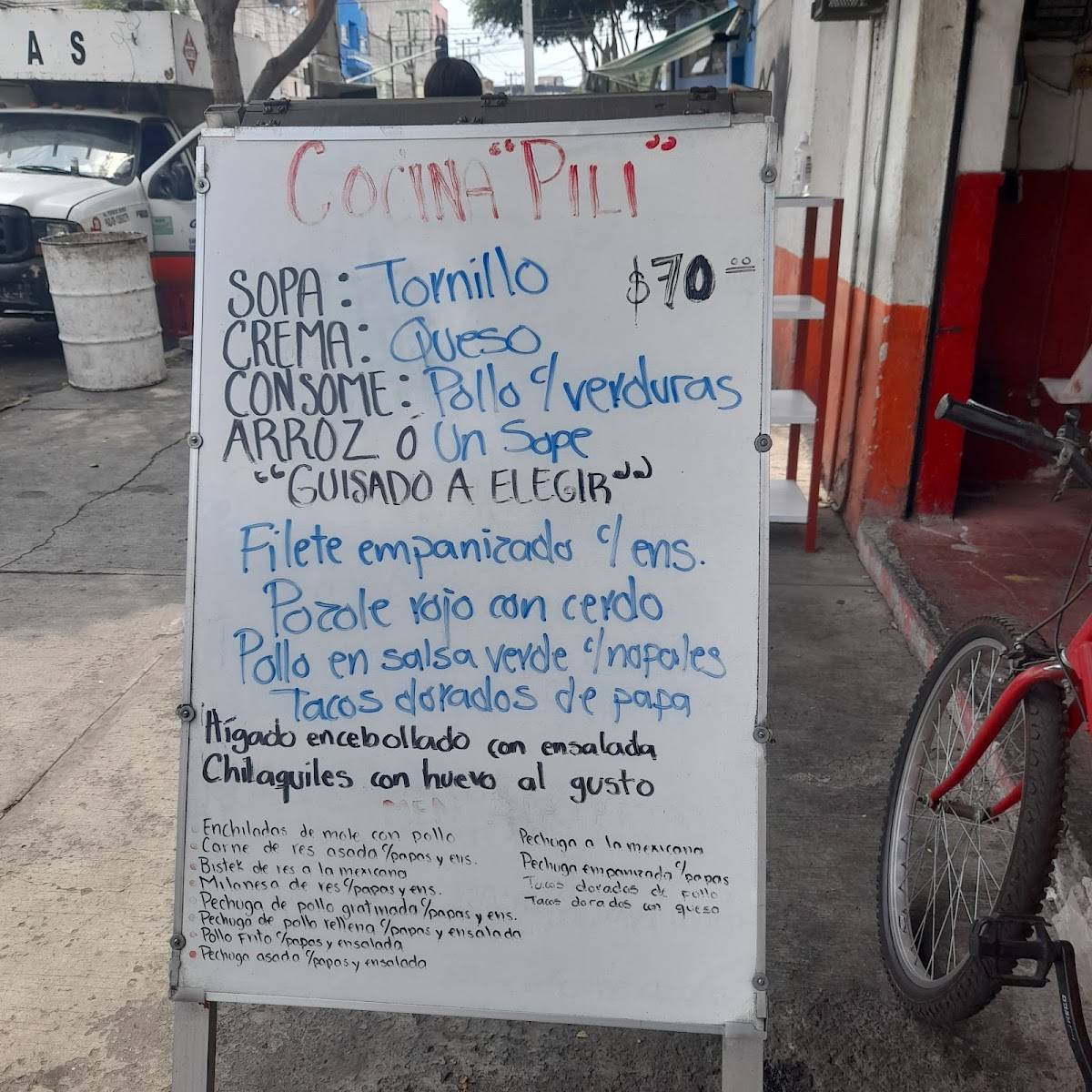 Menu at Mango Deck pub & bar, Cabo San Lucas, Playa El Medano S/N