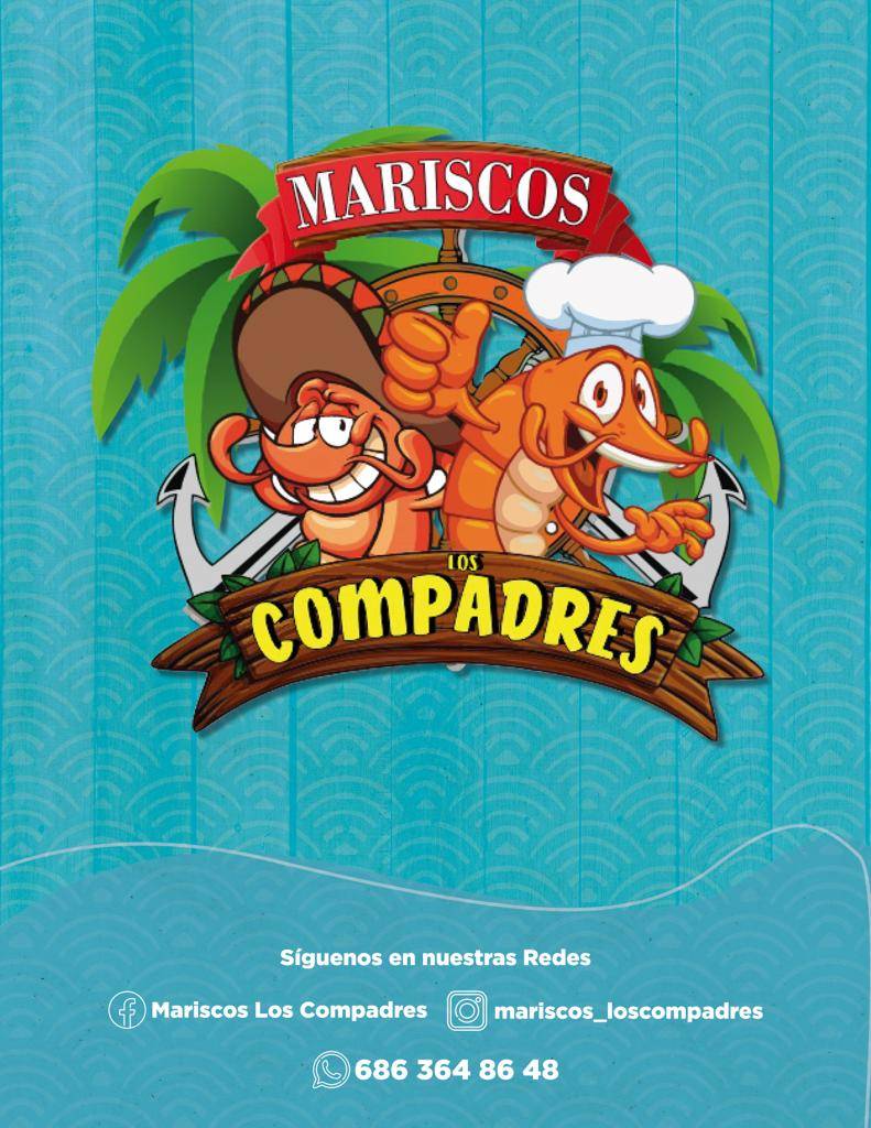 Carta del restaurante Mariscos Los Compadres, Mexicali, Av Pdte Gómez ...