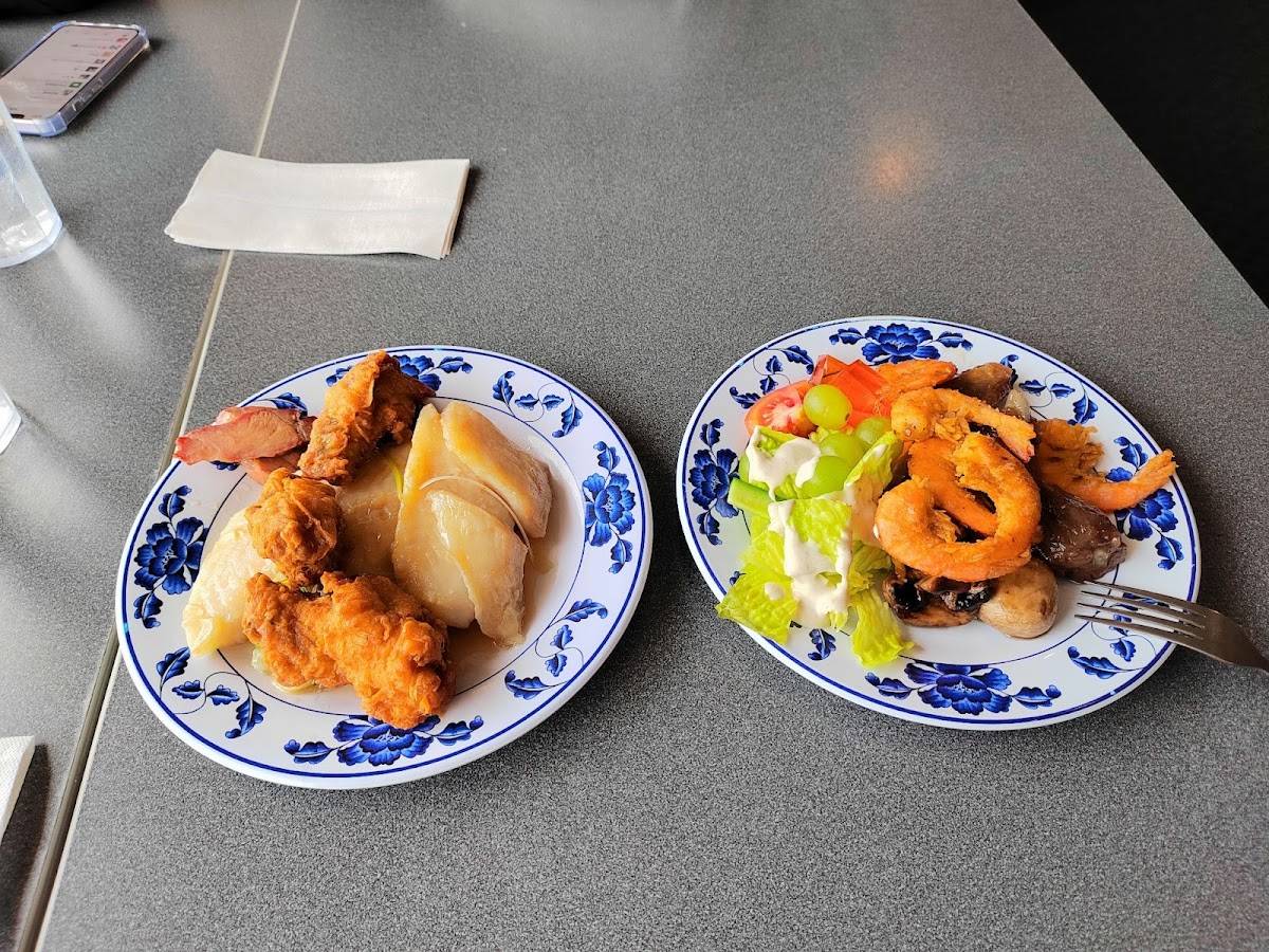 Menu at Ming Wah Buffet restaurant, Windsor
