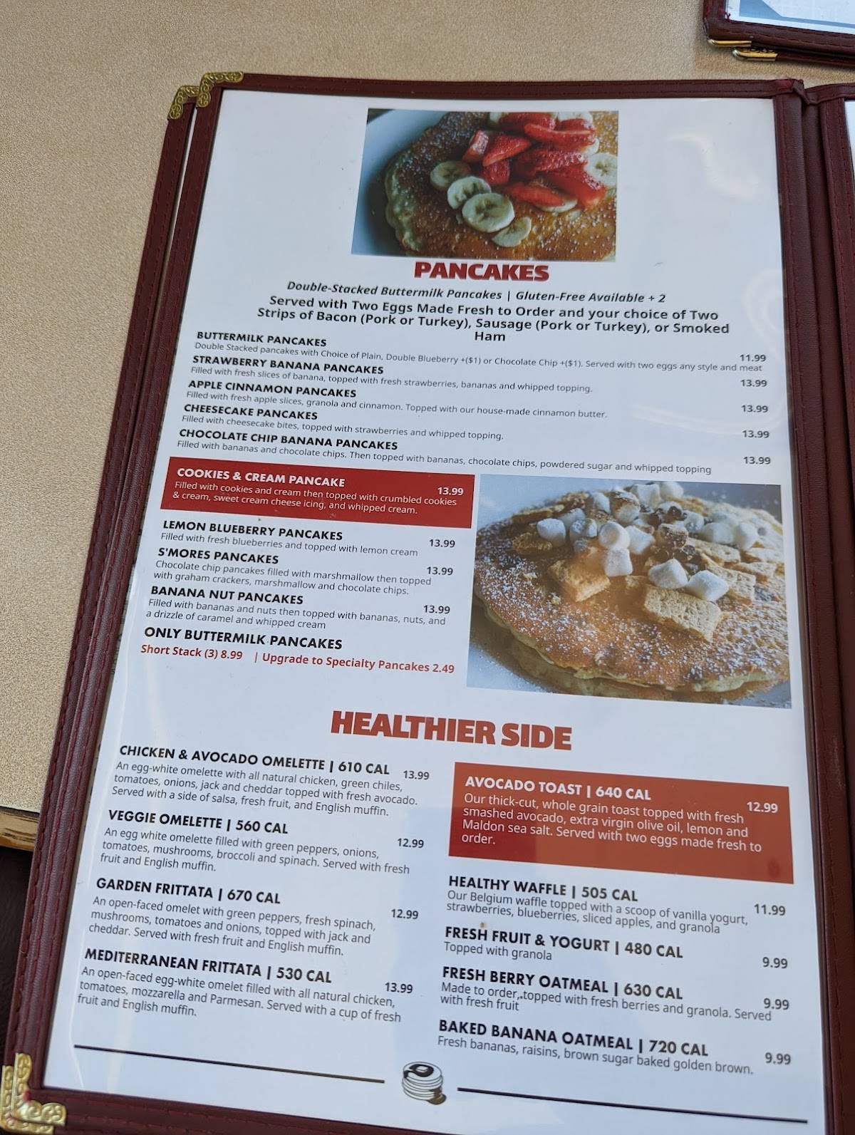 Menu at Mr. Stacks Tinley Park restaurant, Tinley Park
