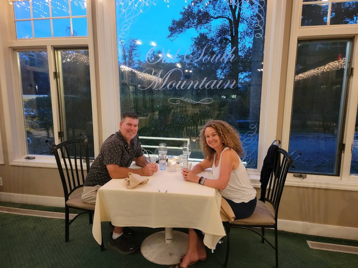 Menu at Old South Mountain Inn restaurant, Boonsboro