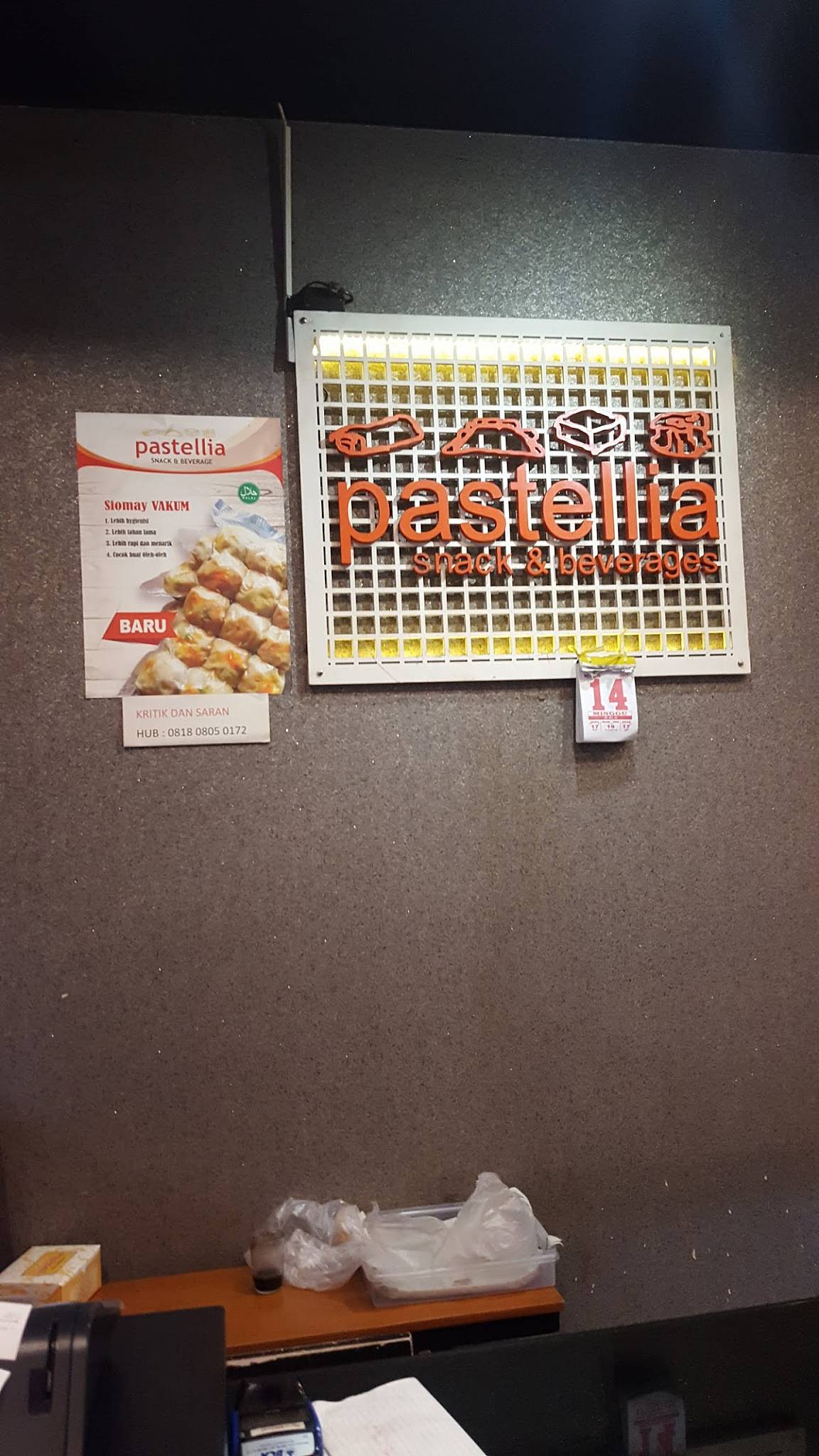 Menu at Pastellia restaurant, Curug Sangereng, Jl. Gading Serpong ...