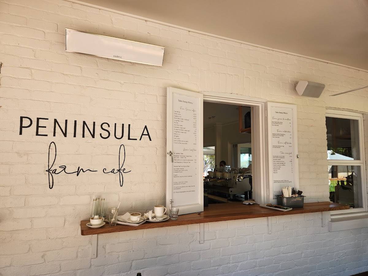 Menu at Peninsula Farm Cafe, Maylands