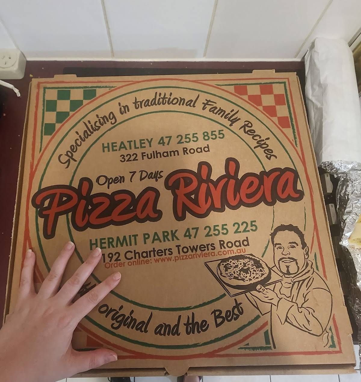 Menu at Pizza Riviera pizzeria, Heatley, 322 Fulham Rd