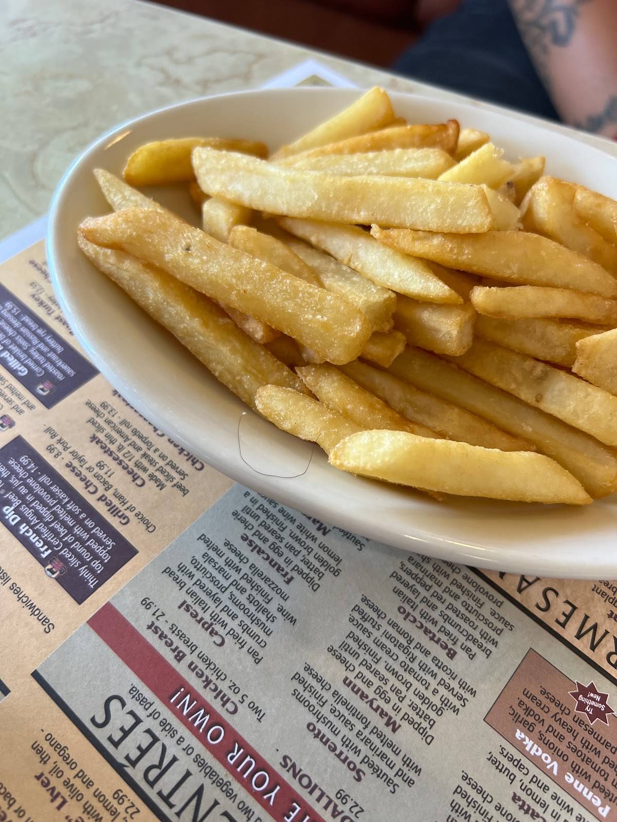 Menu at Ponzio's Diner-Bakery-Bar, Cherry Hill