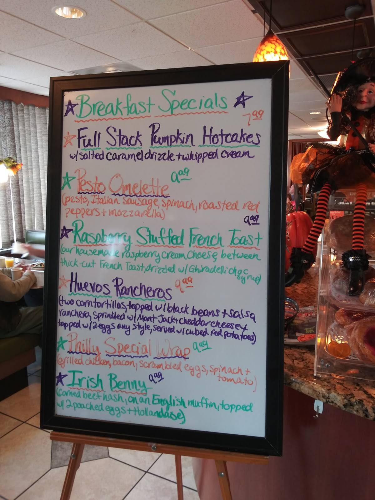 Menu at Potts & Penn Family Diner restaurant, Pottstown