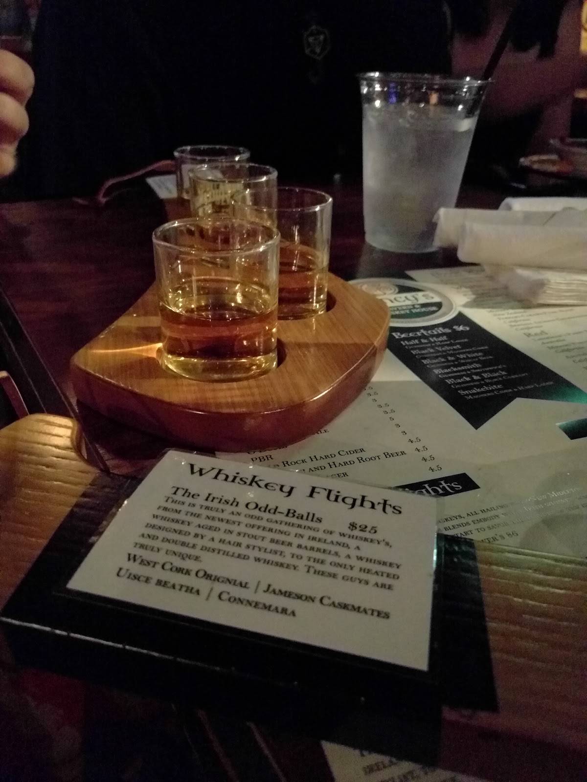 Menu at Clancy's Tavern & Whiskey House pub & bar, Knoxville
