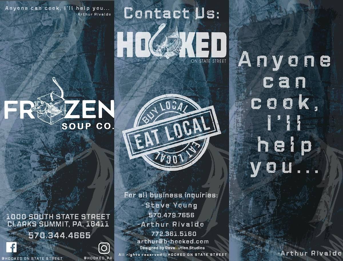 Menu at HOOKED ON STATE STREET RESTAURANT, Clarks Summit