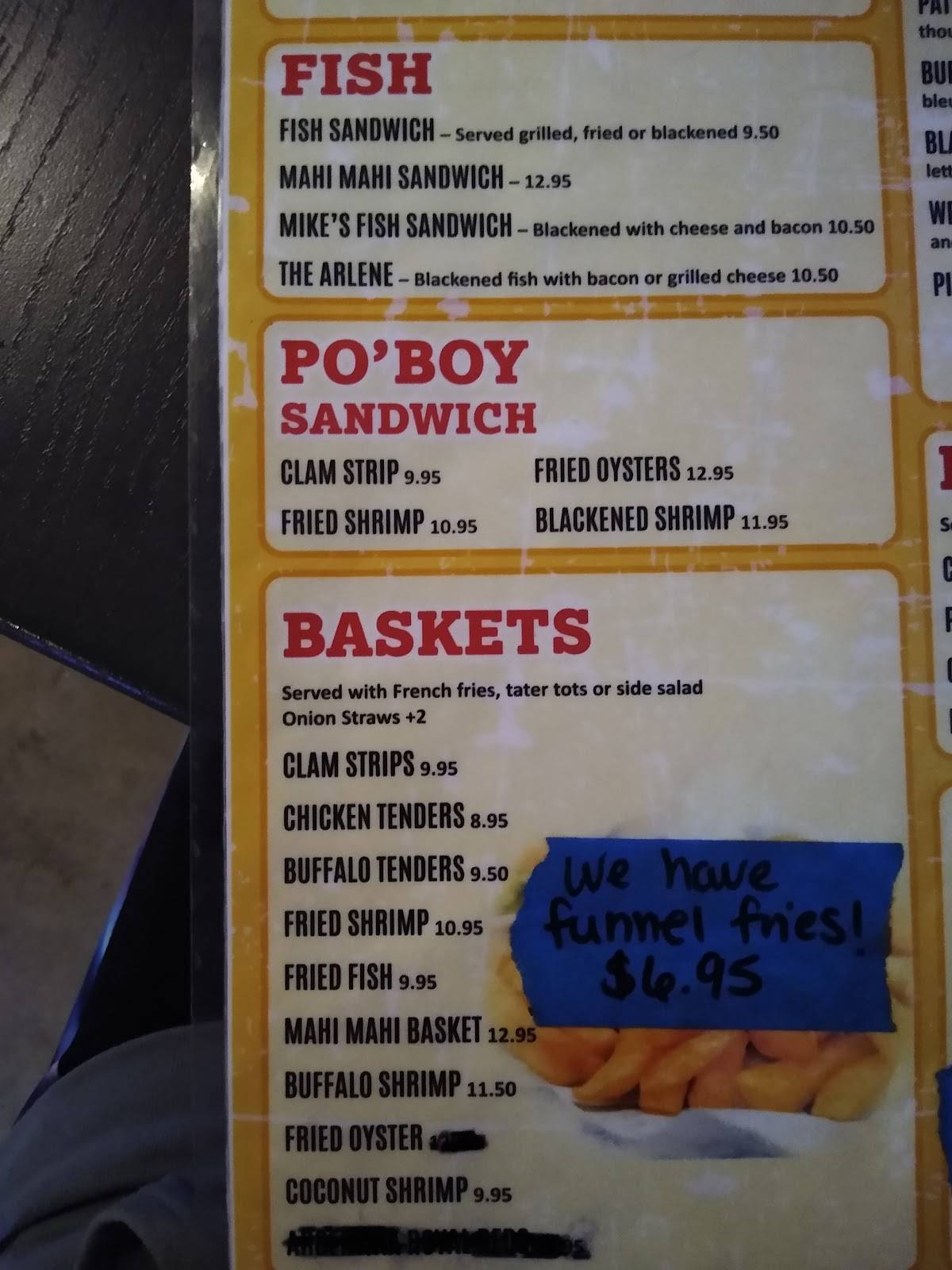 Menu at Nice N Easy Oyster Bar & Grille, Orange City