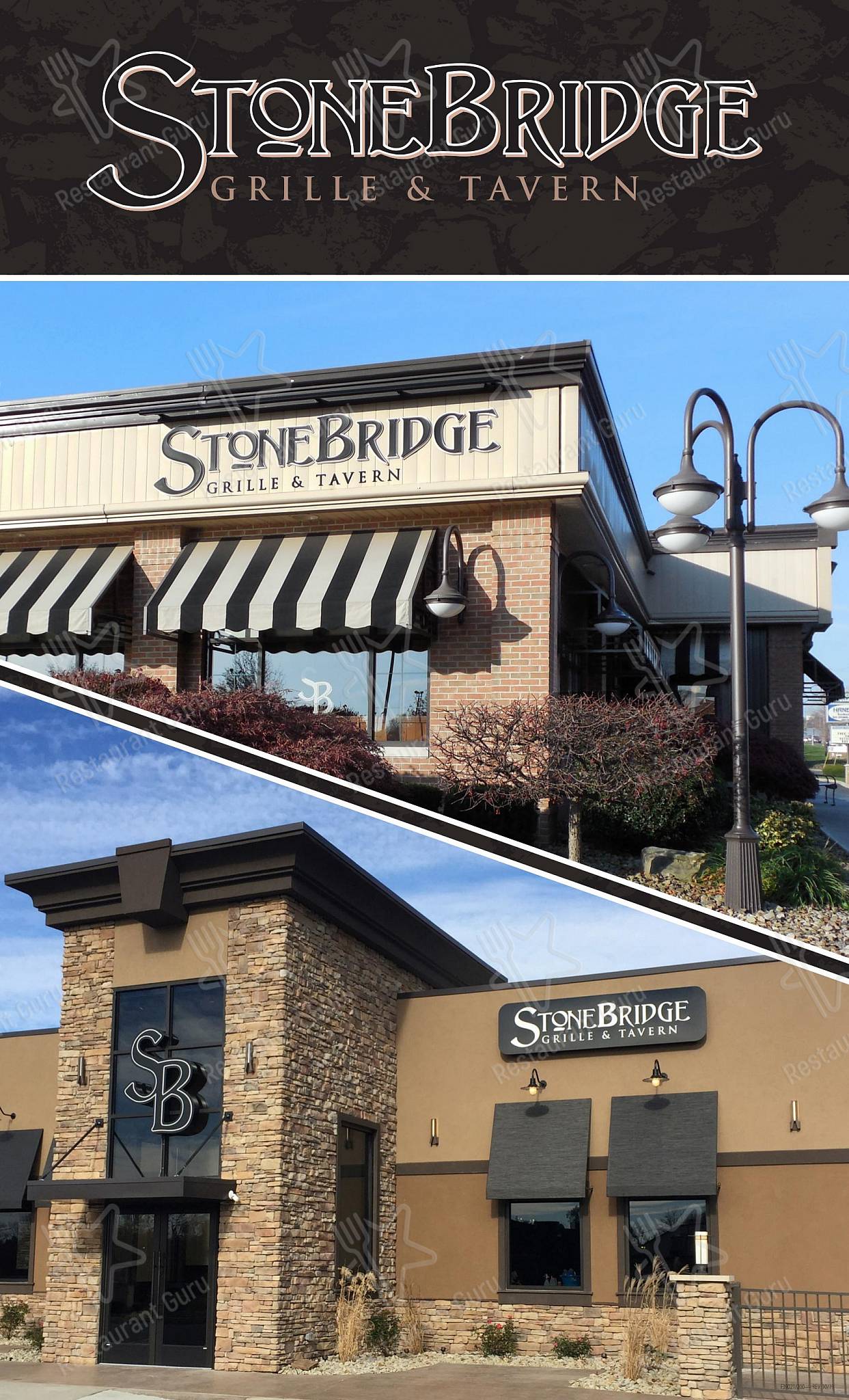 Menu at Stonebridge Grille & Tavern pub & bar, Youngstown