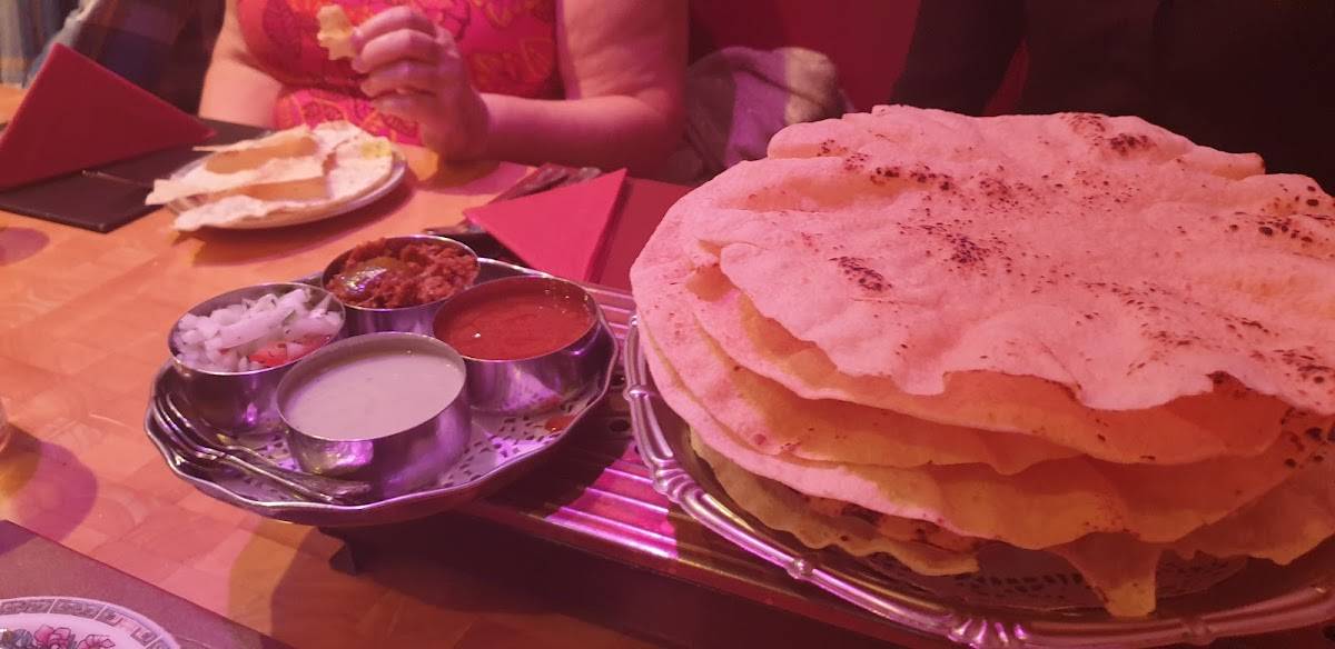 Menu at Rajpoot restaurant, Sherborne