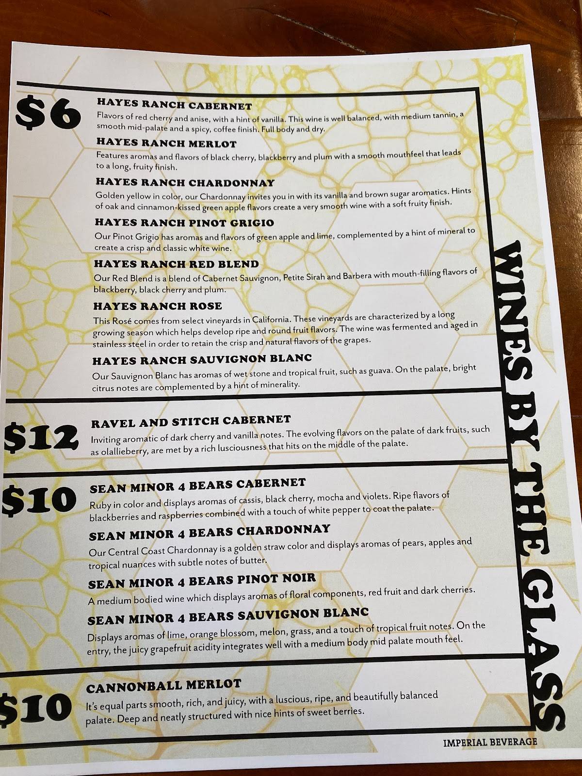 Menu at Red Ryder pizzeria, Plymouth