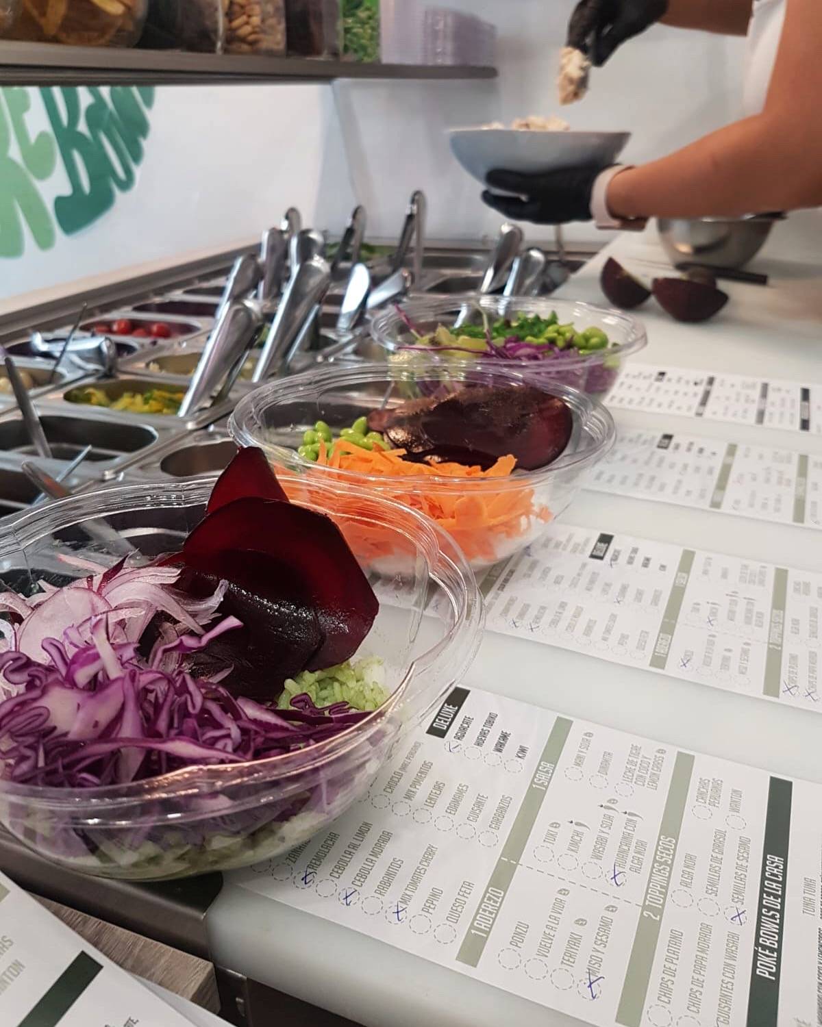 Carta del restaurante Bachaco poke bowl, Las Palmas del Gran Canaria