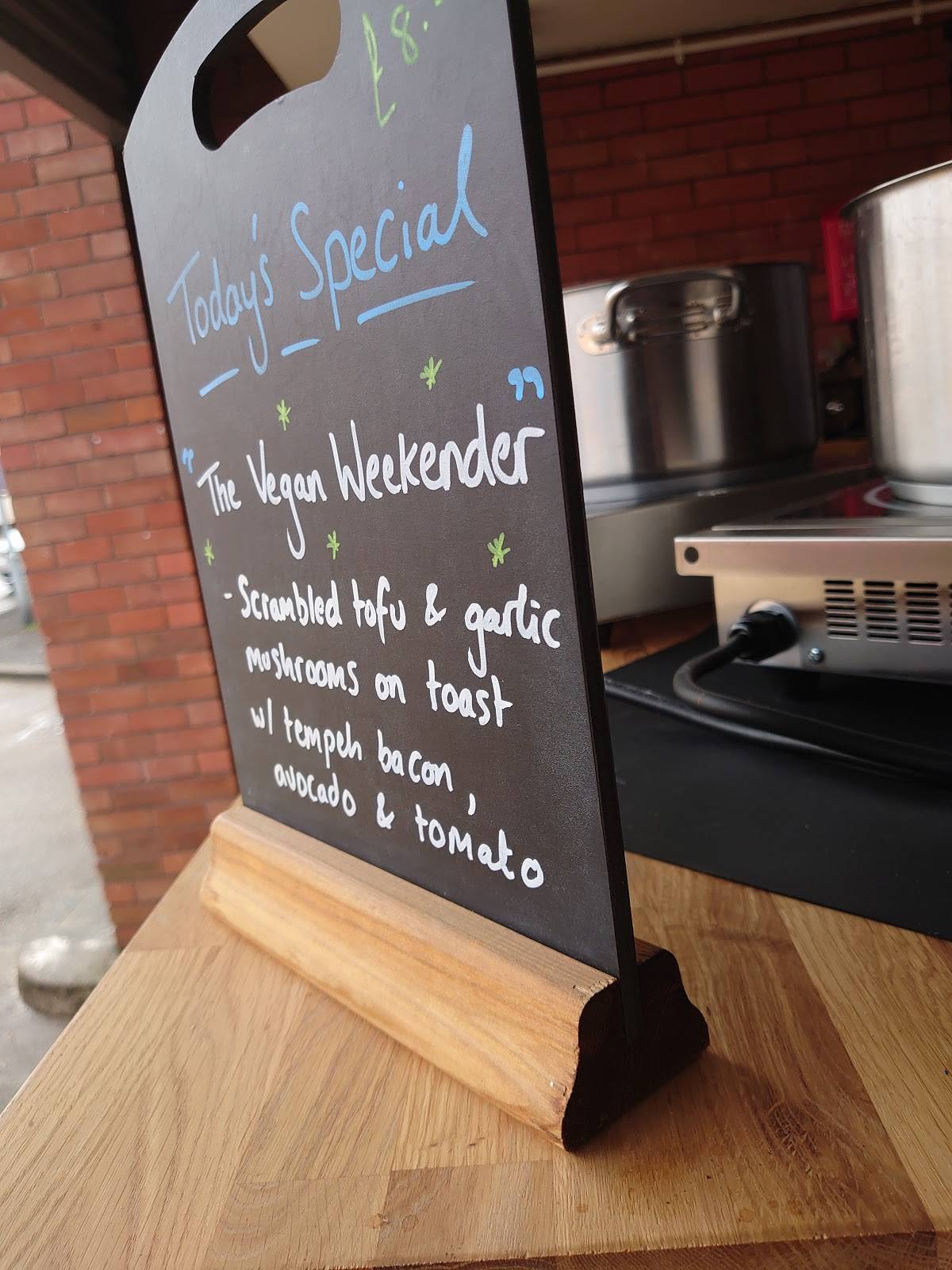 Menu at Loading Bay Cafe, Windsor