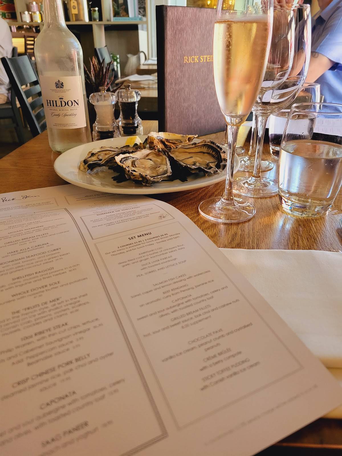 Menu at Rick Stein, Winchester restaurant, Winchester
