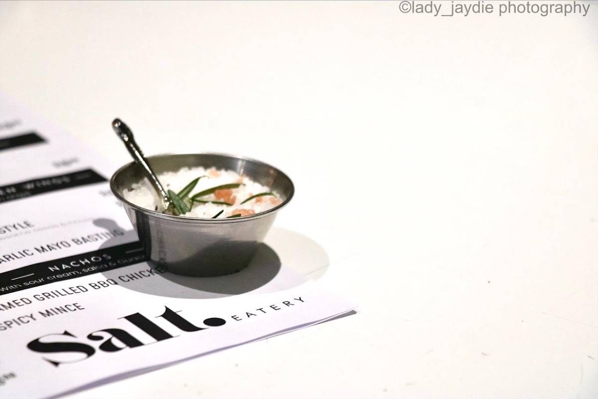 Menu at Salt. restaurant, East London
