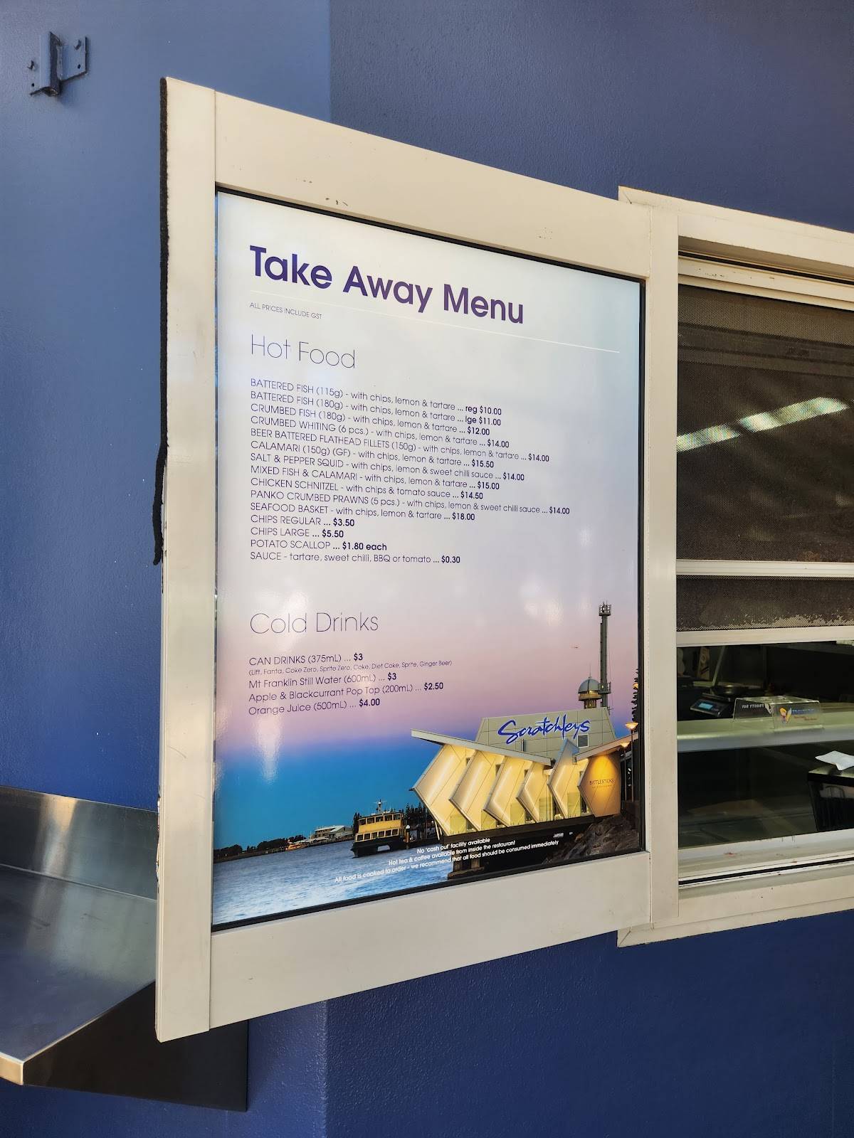 Menu at Scratchleys on the Wharf restaurant, Newcastle, 200 Wharf Rd
