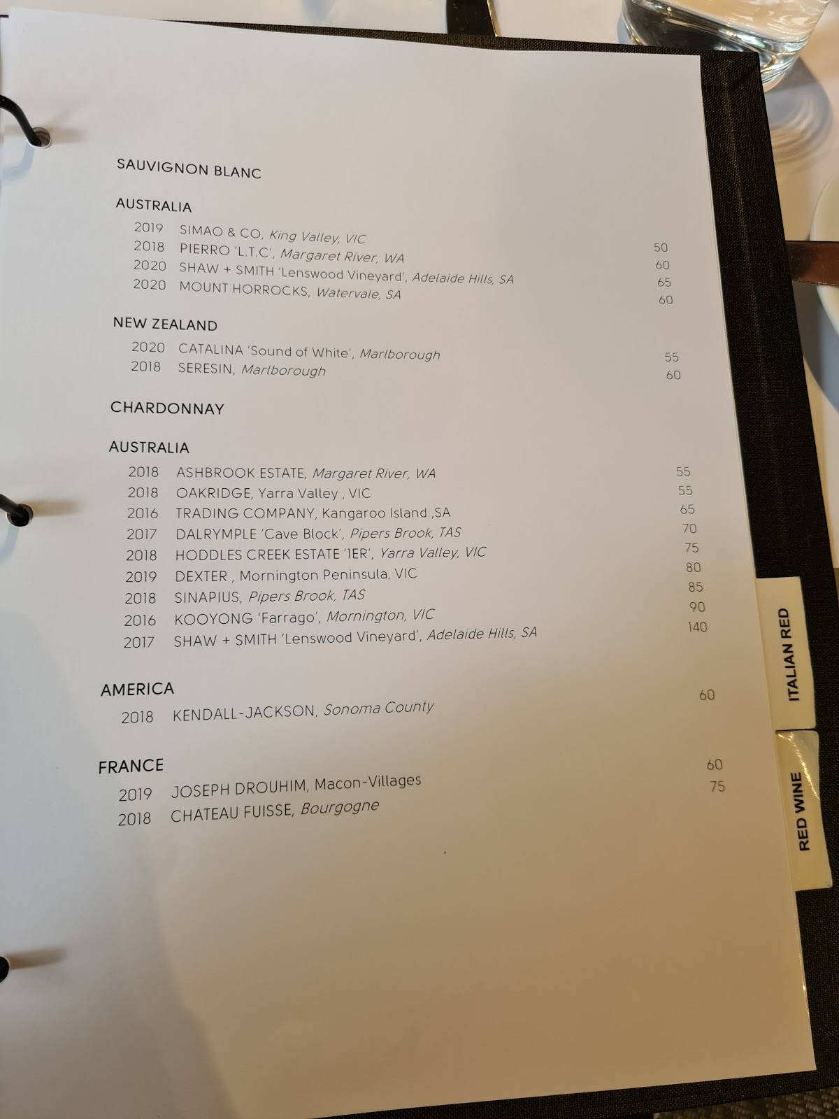 Menu at Sette Bello restaurant, Glen Waverley