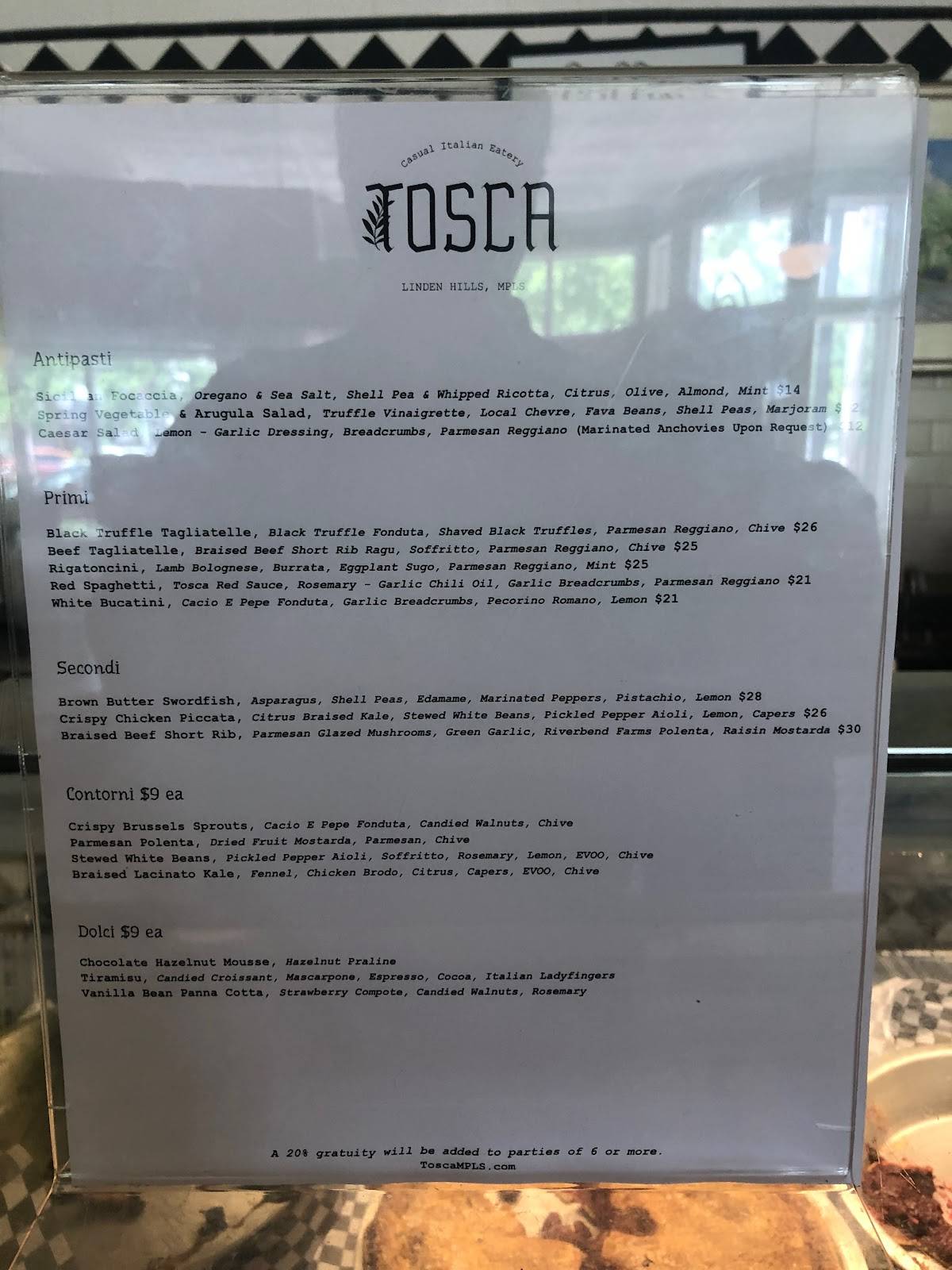 Menu at Turtle Bread restaurant, Minneapolis, W 44th St