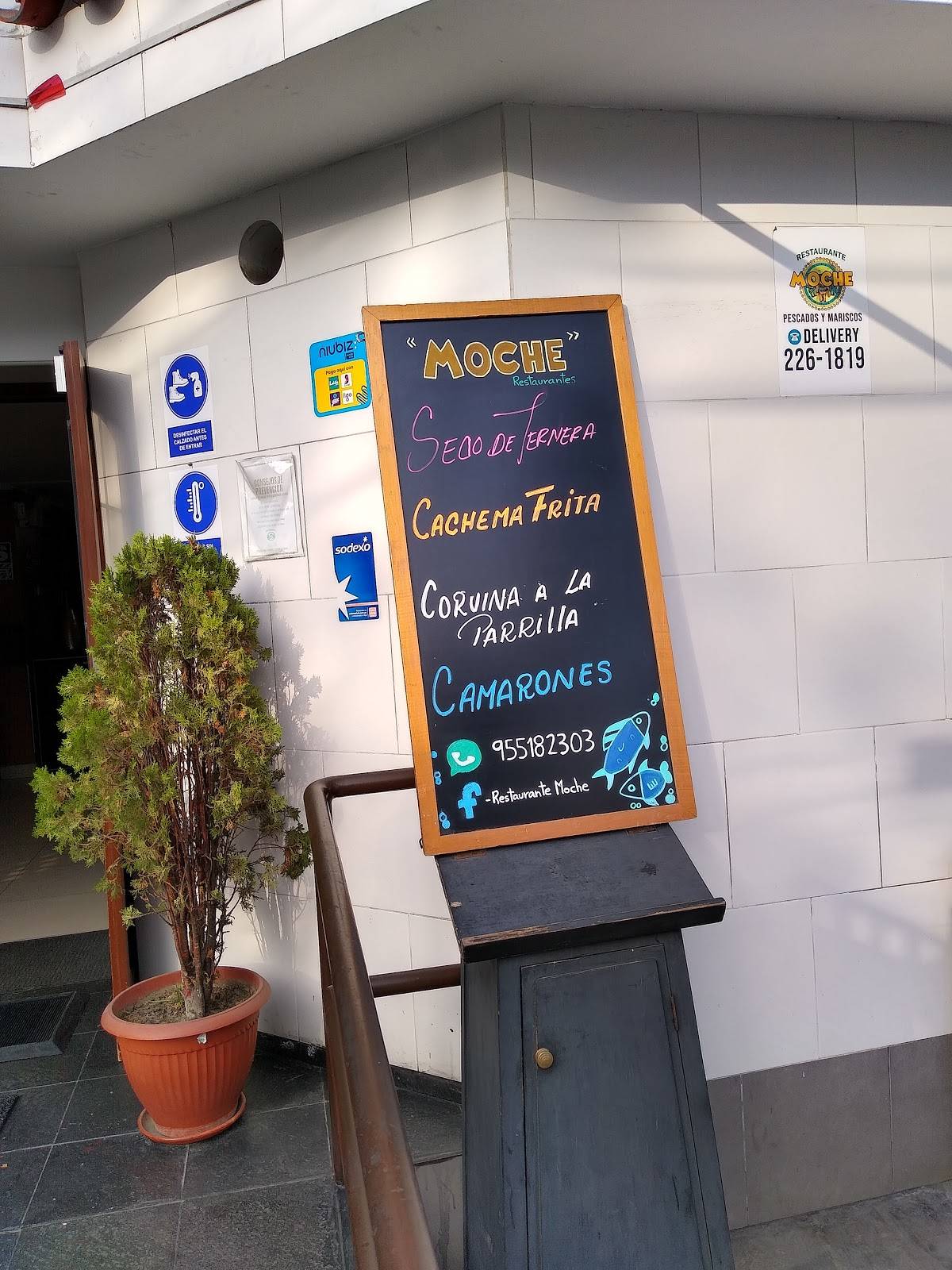 Carta de Restaurante Moche San Borja, San Borja, Av. San Luis 2203