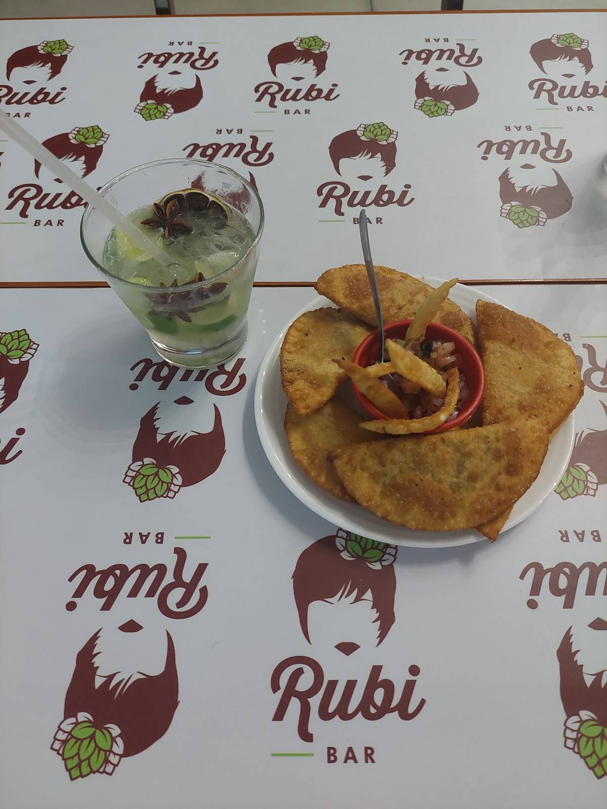 Menu em Rubi Bar, Mauá