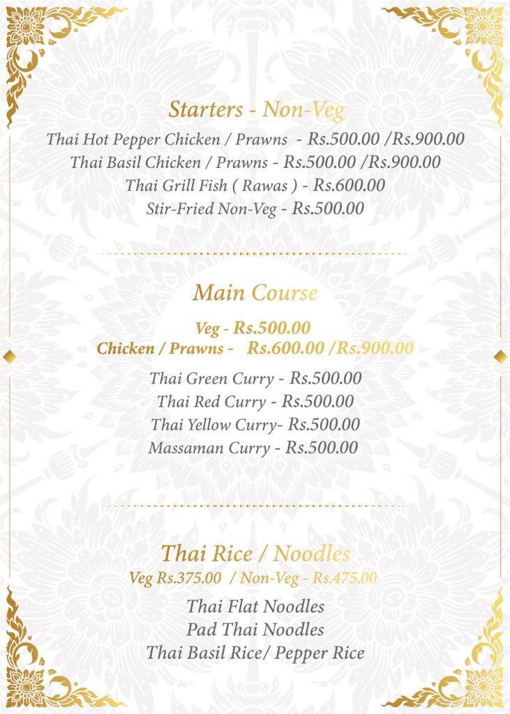 Menu at Shikara Restaurant, Navi Mumbai, +F8V Railway Station