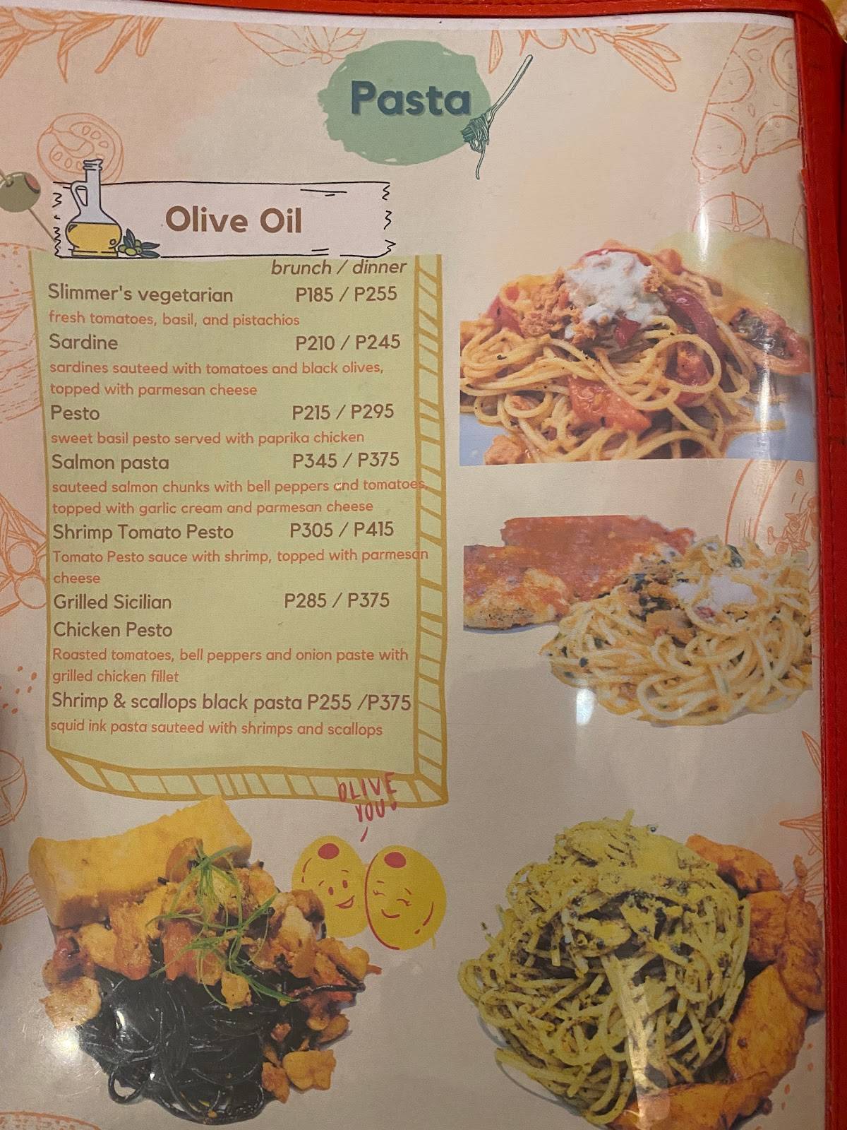 Menu at Si Christina Gateau Sans Rival restaurant, San Pablo City