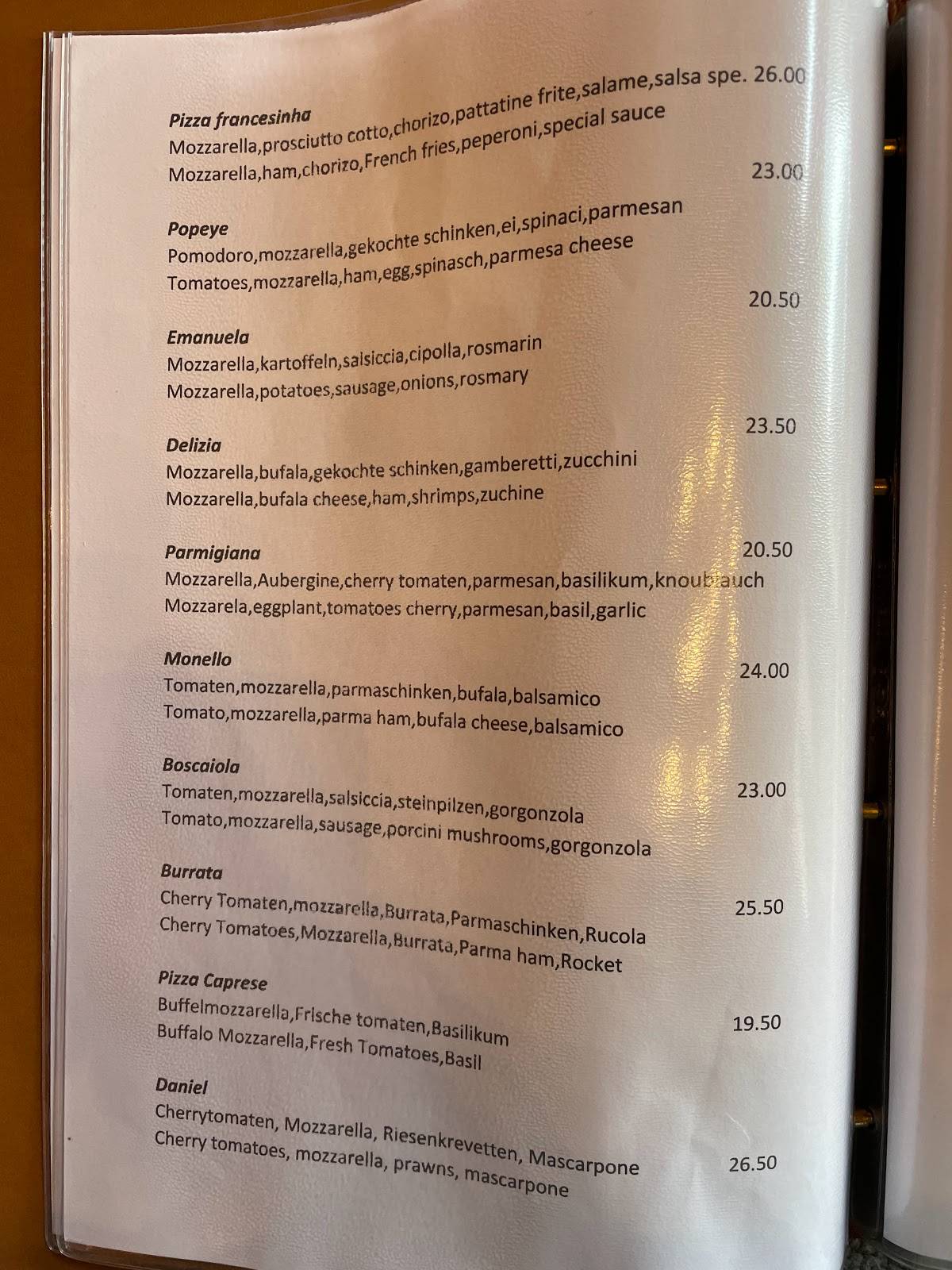Menu da Beach Club Sils, Sils im Engadin/Segl, Via Riva d'Lej