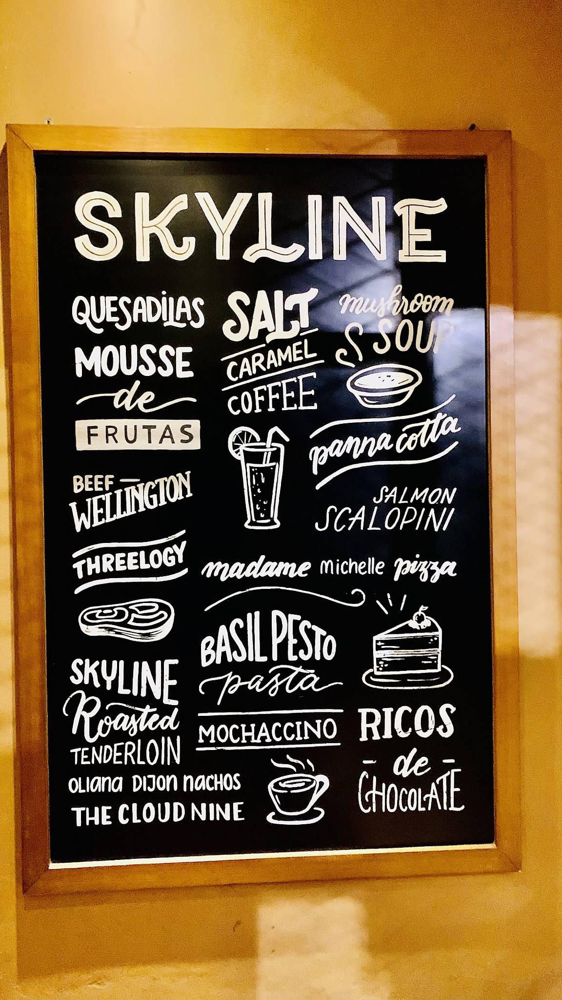 Menu at Skyline Best View Resto restaurant, Bandung