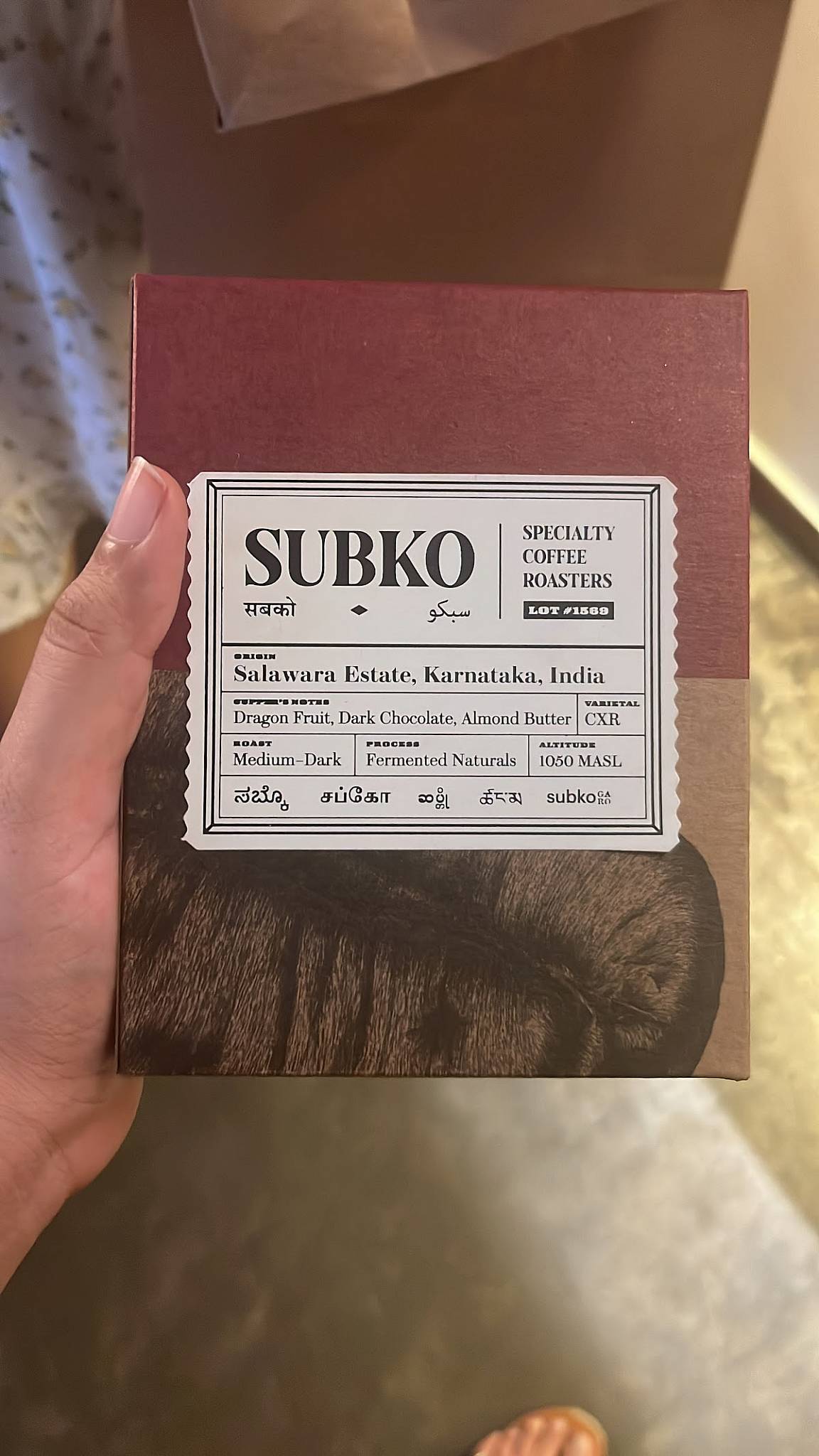 Menu at Subko Specialty Coffee Roasters and Bakehouse, Mumbai