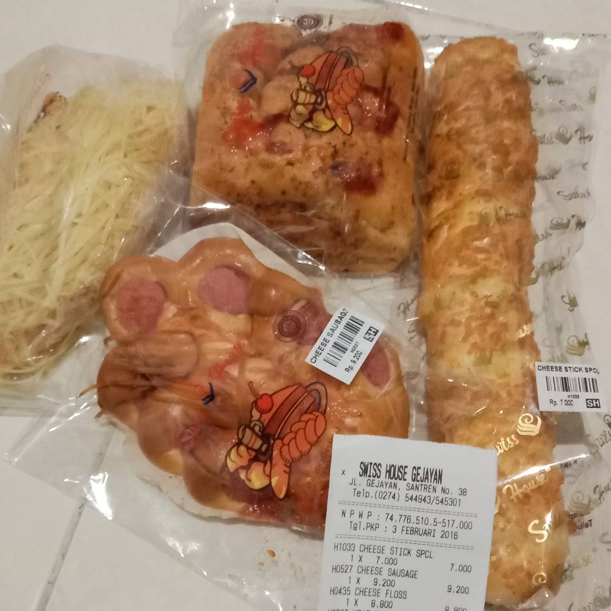 Menu at Swiss House Bakery, Sendangadi, Jl. Affandi No.38