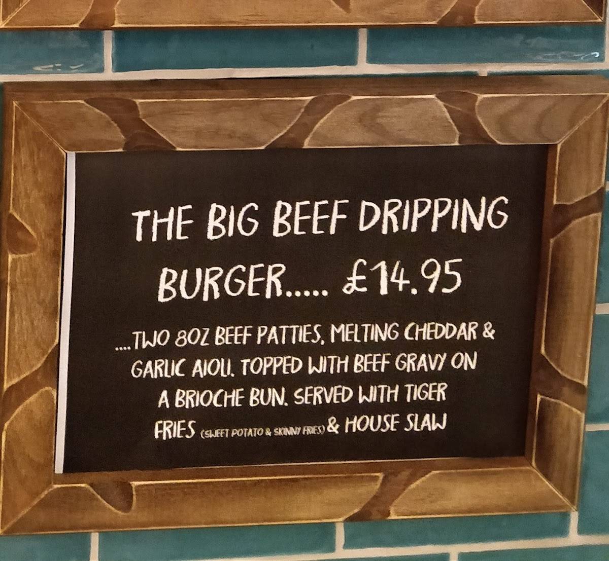 Menu at The Cock & Bottle Pub & Dining Tarleton, Tarleton