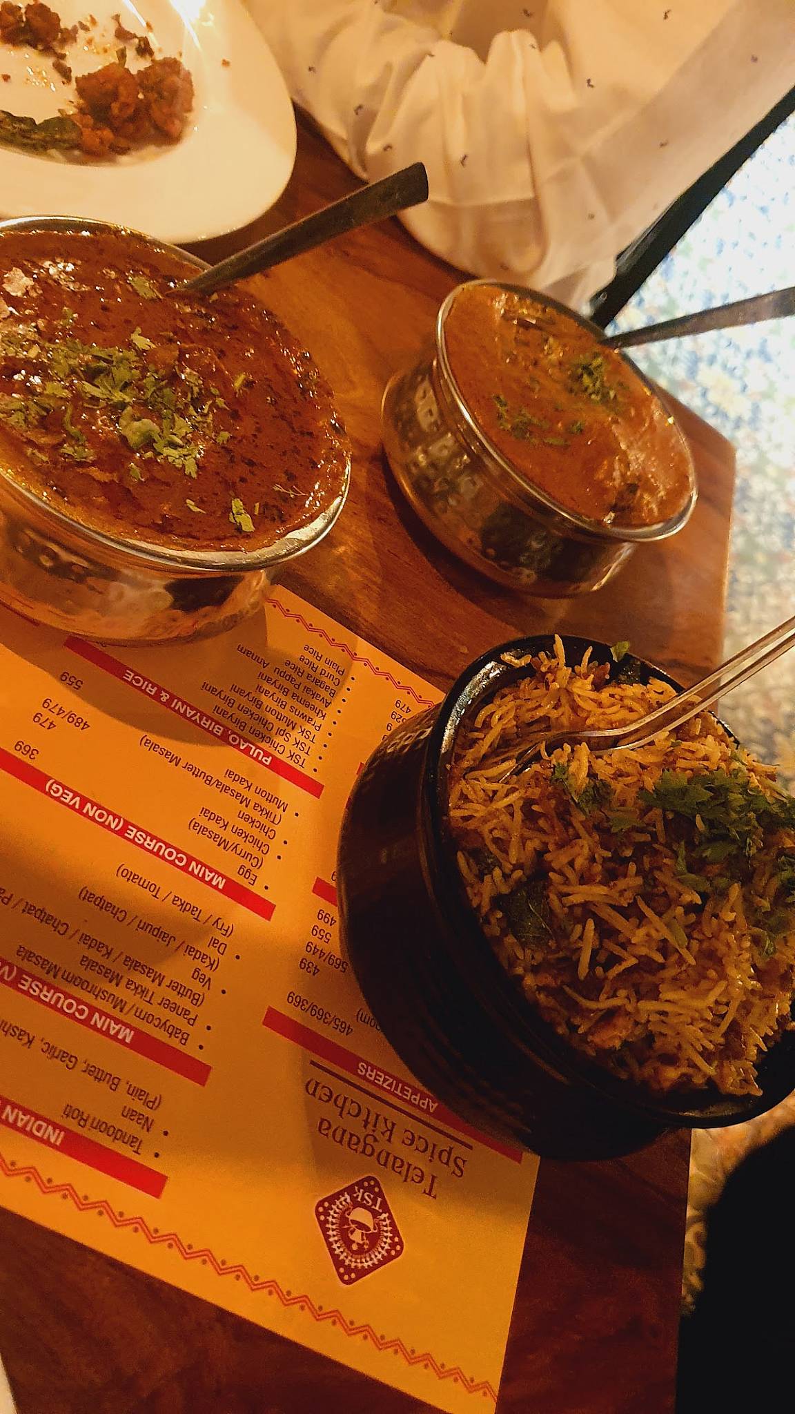 Menu at Telangana Spice Kitchen, Secunderabad